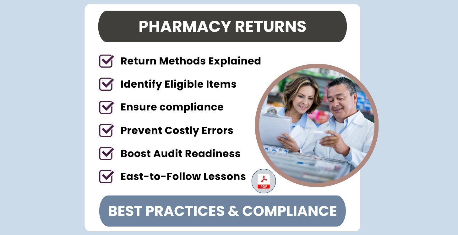Table of Contents - Pharmacy Returns: Best Practices & Compliance · PharmProMentor