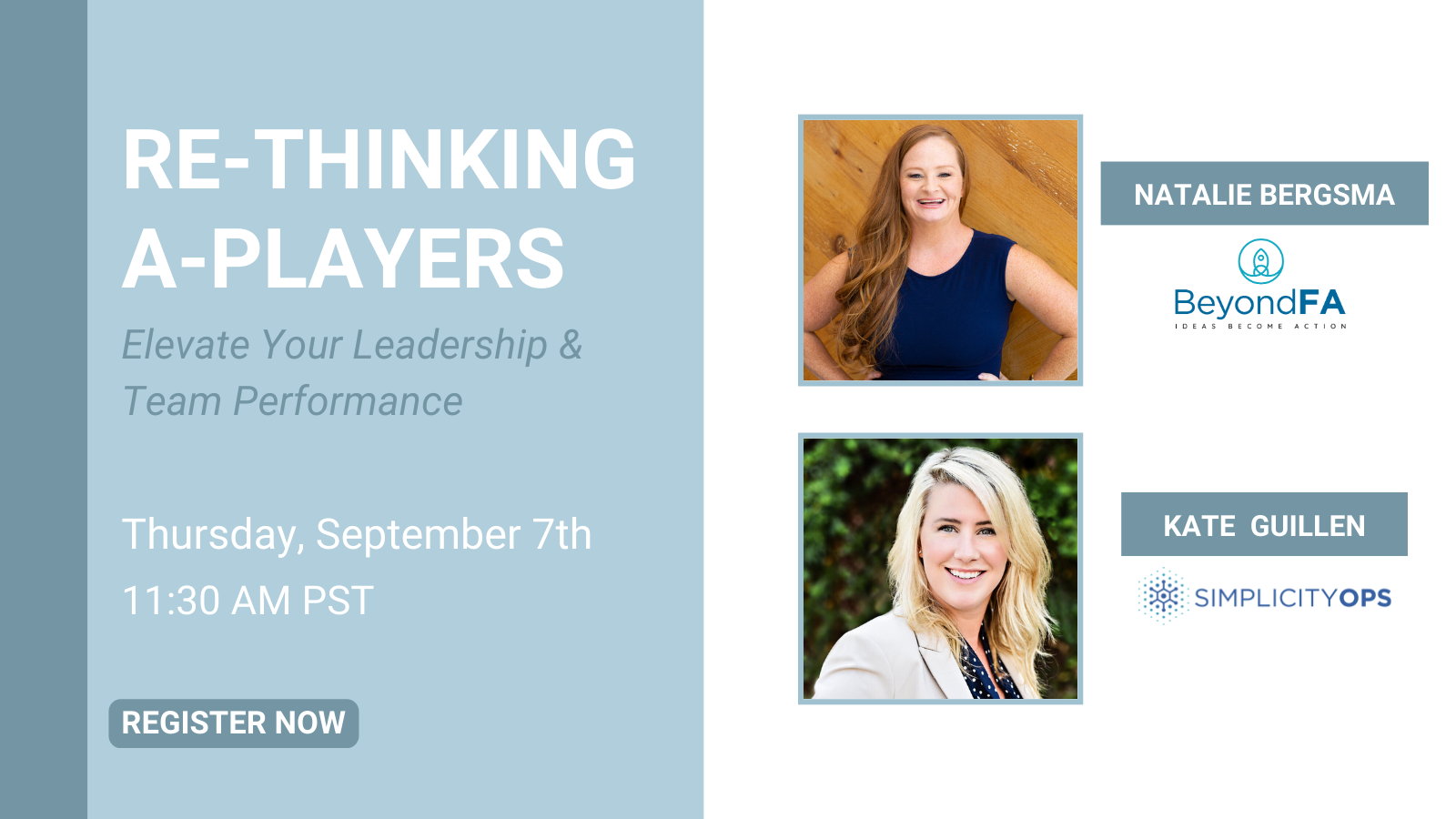 Webinar: Elevate Your Leadership & Team Performance · RIA Operators