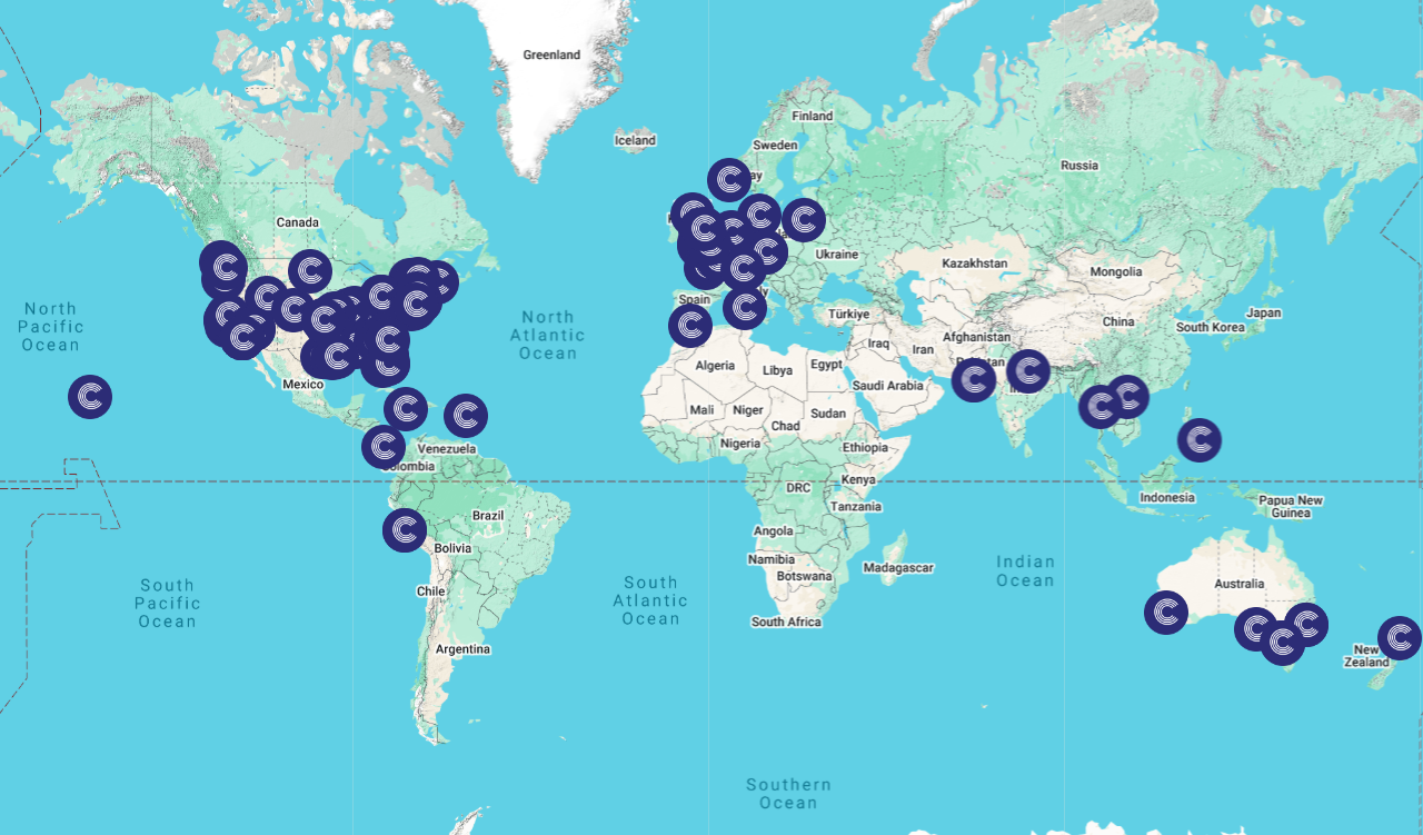 We gamified our community map!🌍 · the skool CLASSIFIEDS