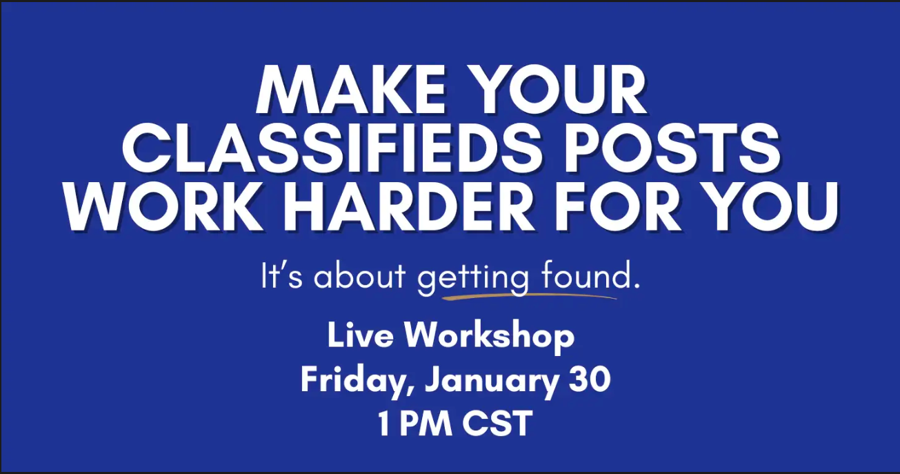 There's a new masterclass on the calendar, and it's going to seriously ...