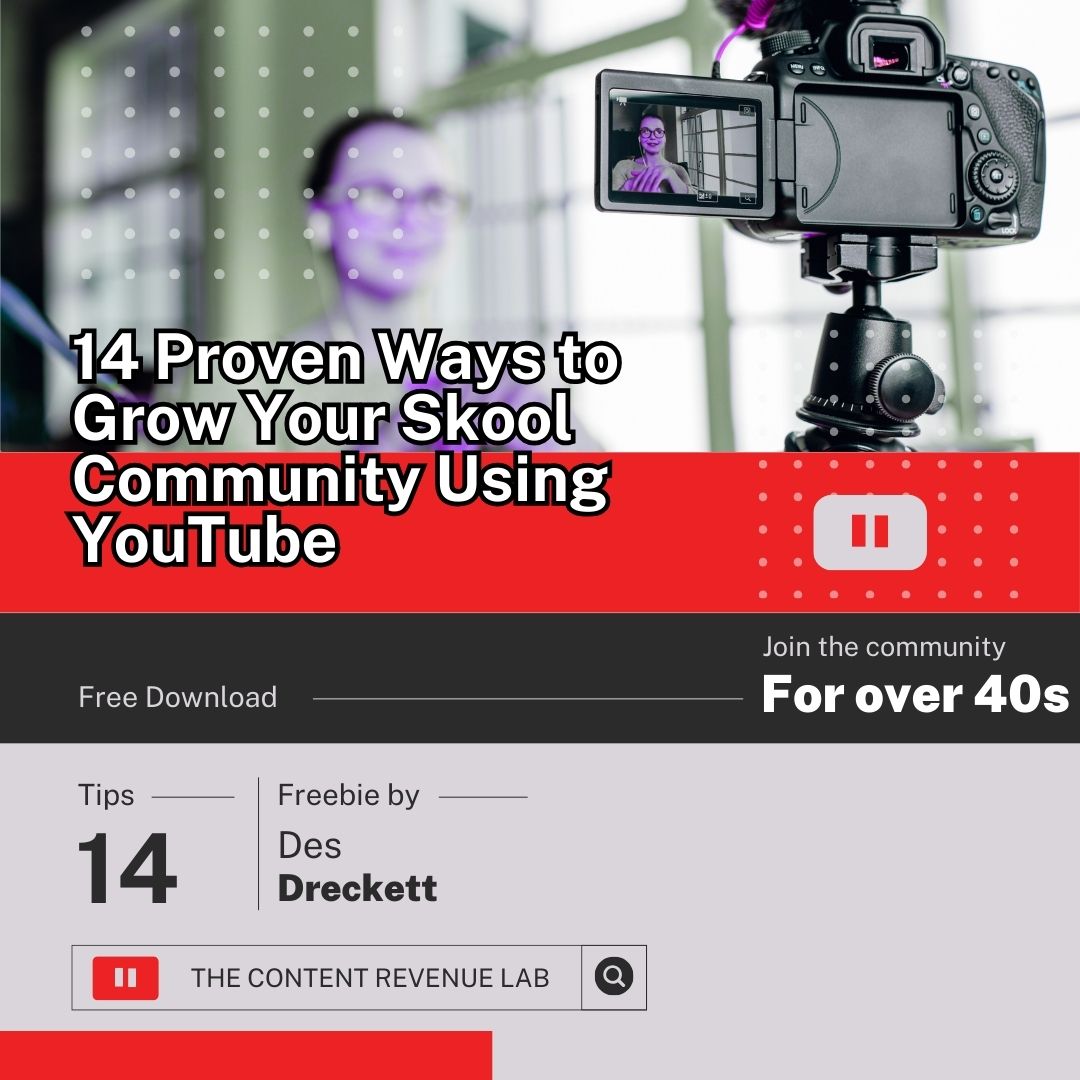 Struggling To Drive Quality Members From Youtube To Your Skool