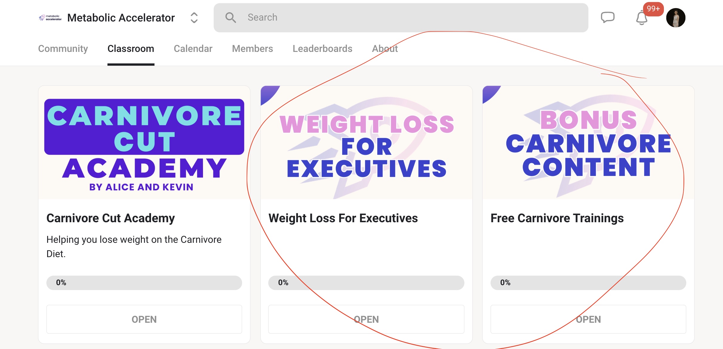 Reminder for weekly check in tomorrow! · Metabolic Accelerator