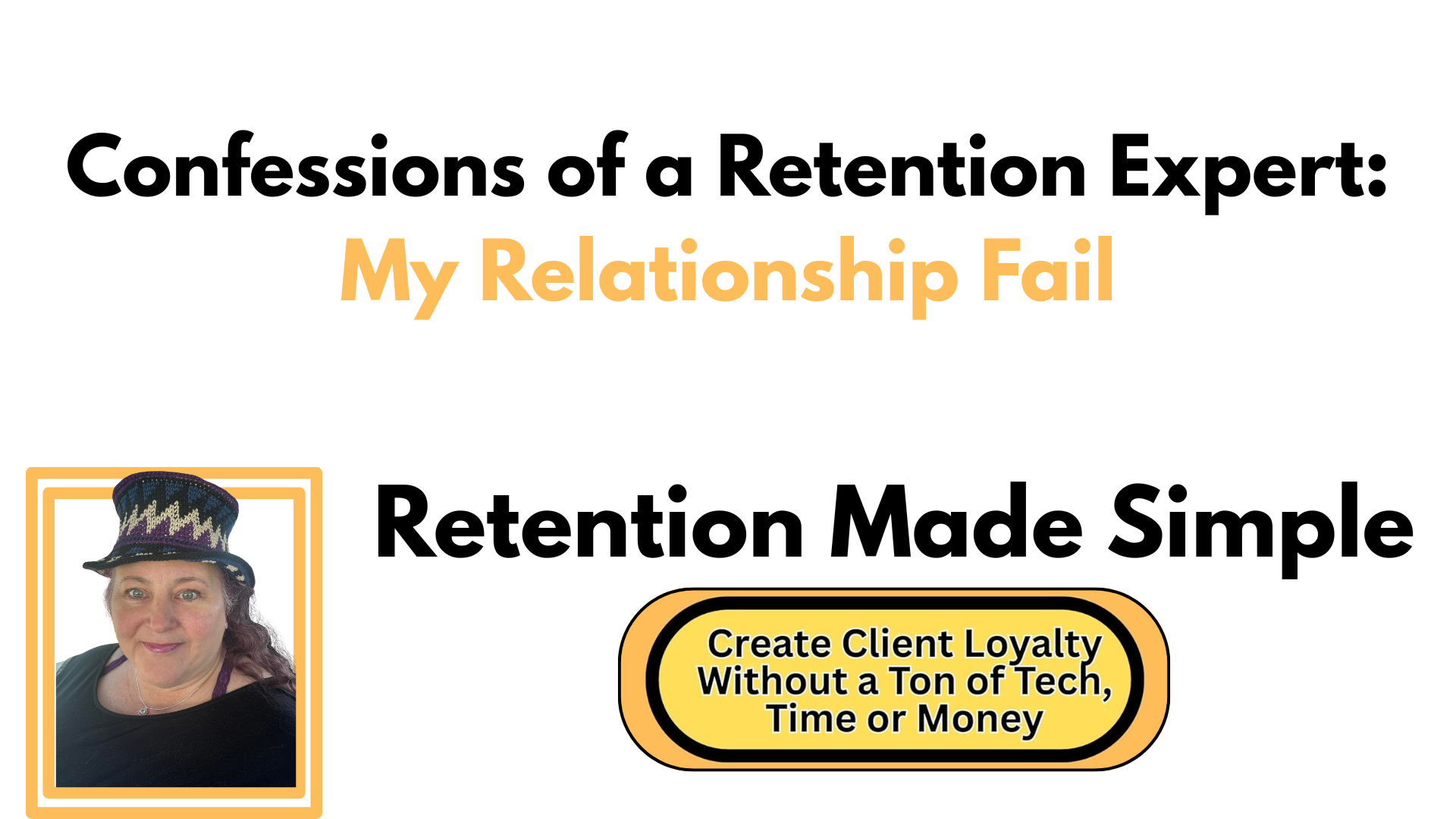 S1: E2: Confessions of a Retention Expert : My Relationship Fail ...
