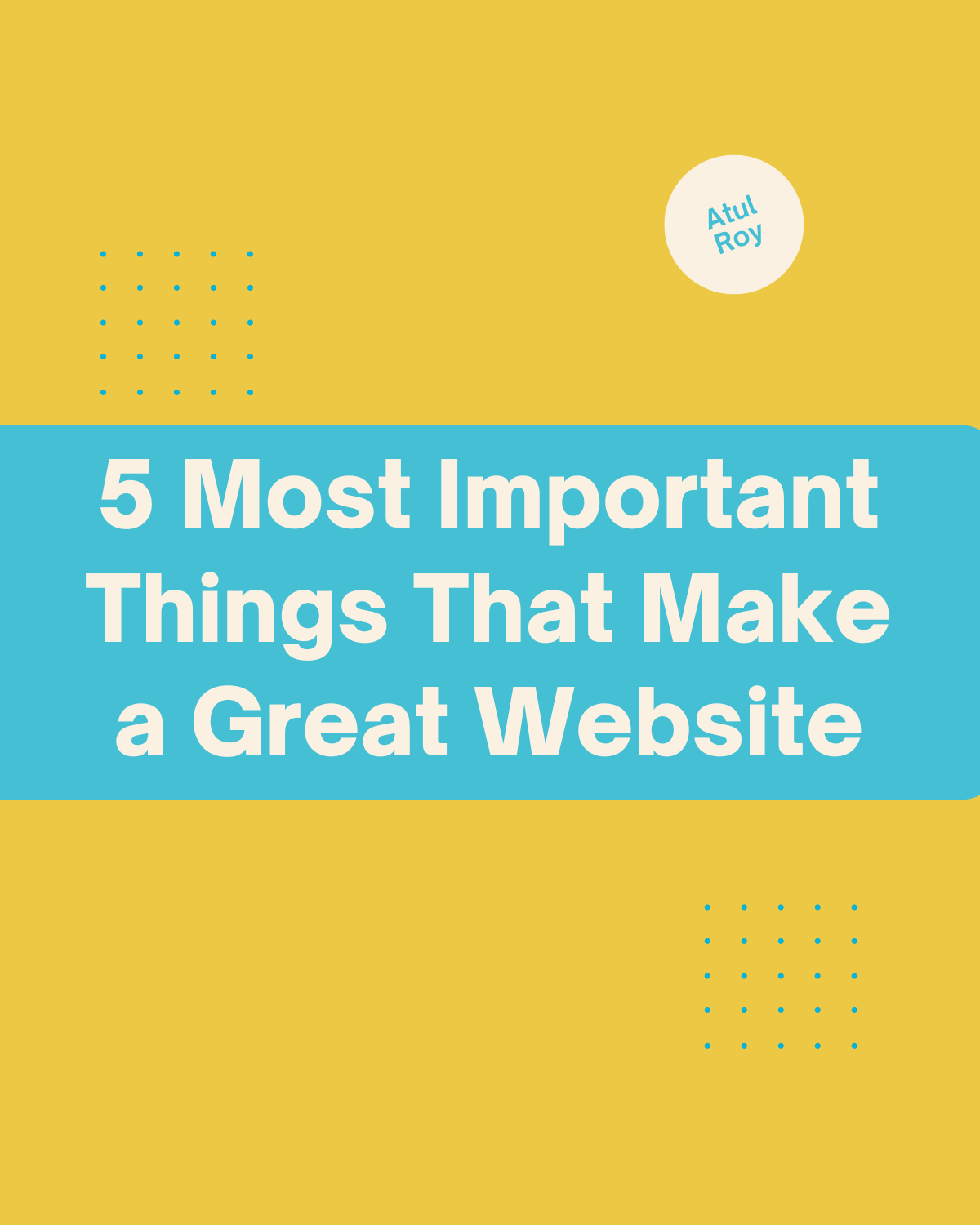 5 Most Important Things That Make a Great Website · Virtual Power ...