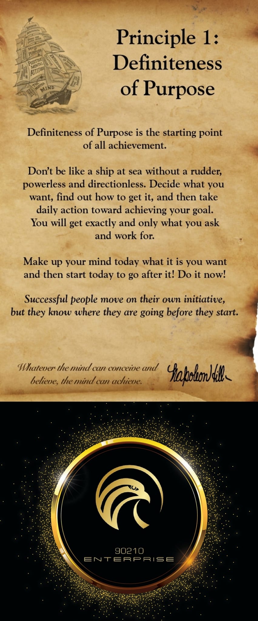 Principal #1: Definiteness of Purpose. · Virtual Power Networkers 🌎