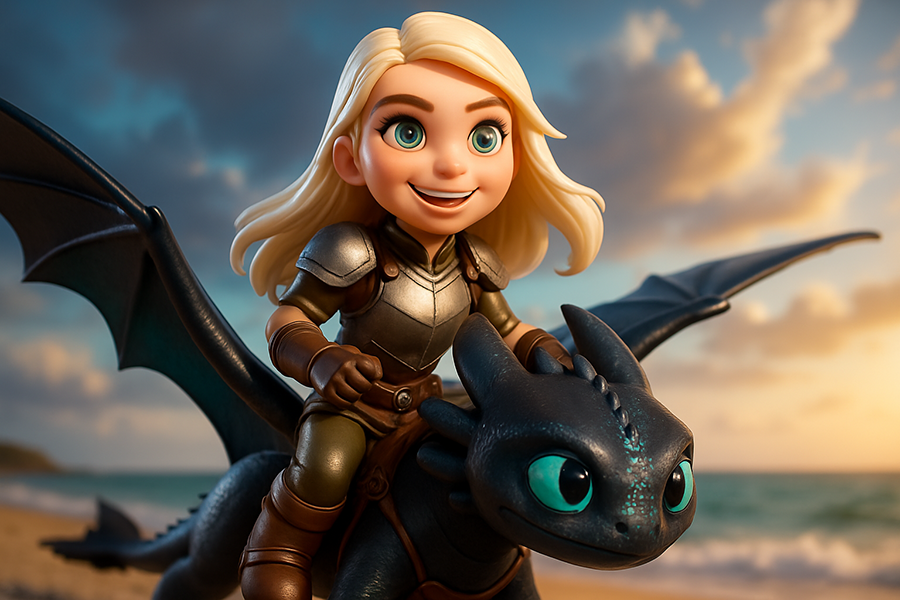 🐉 READY TO RIDE? GRAB YOUR FREE AI DOLL DROP PROMPT · Virtual Power ...