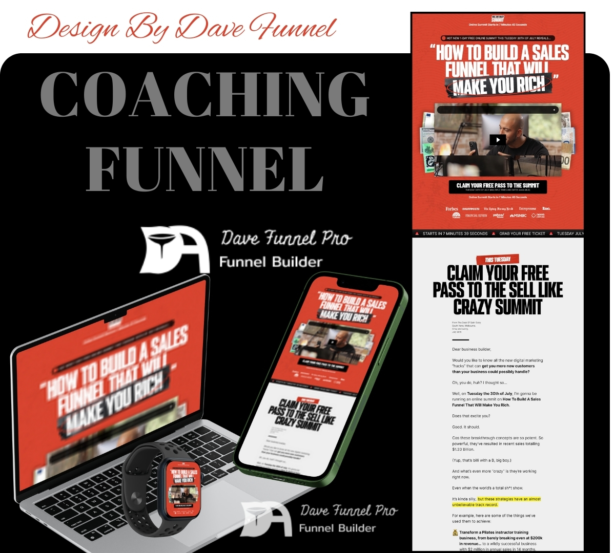 New Coaching Funnel Design · Freedom Fastlaner