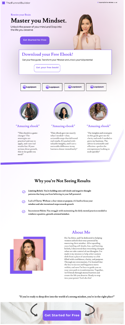 first funnel Design · Freedom Fastlaner Club