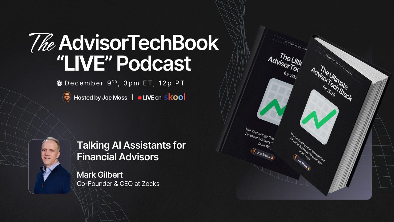 LIVE! - Talking AI Assistants with Mark Gilbert of Zocks TODAY ...