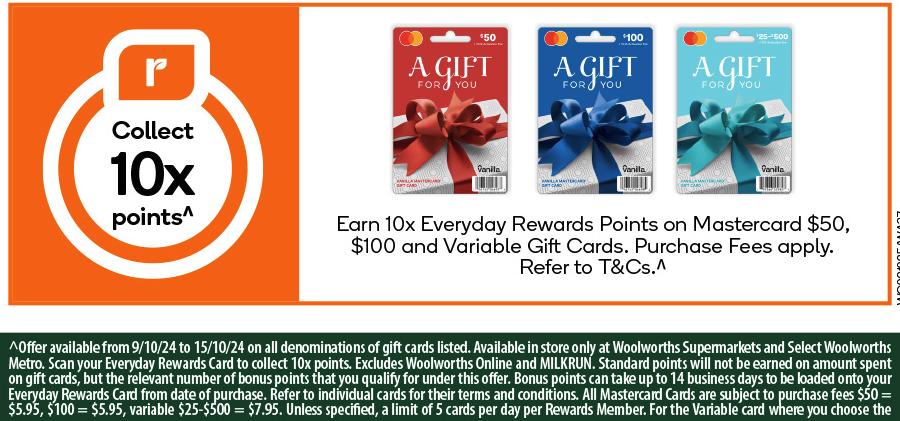Maximising the Woolies Mastercard Gift Cards: A Guide · Australian ...