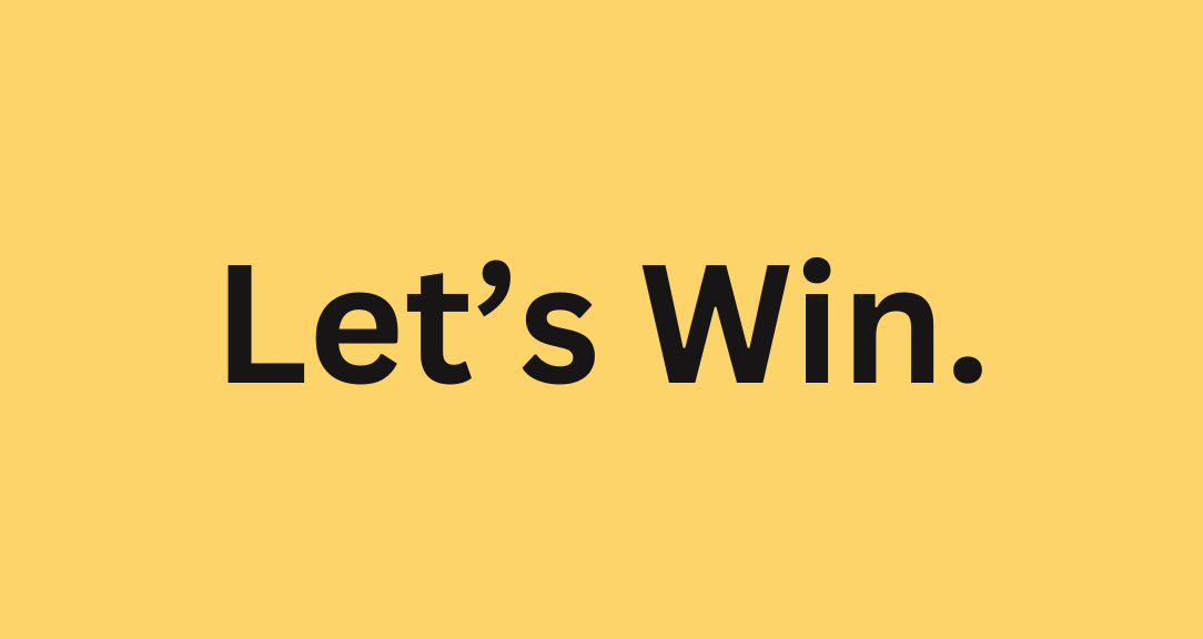 Let's Win
