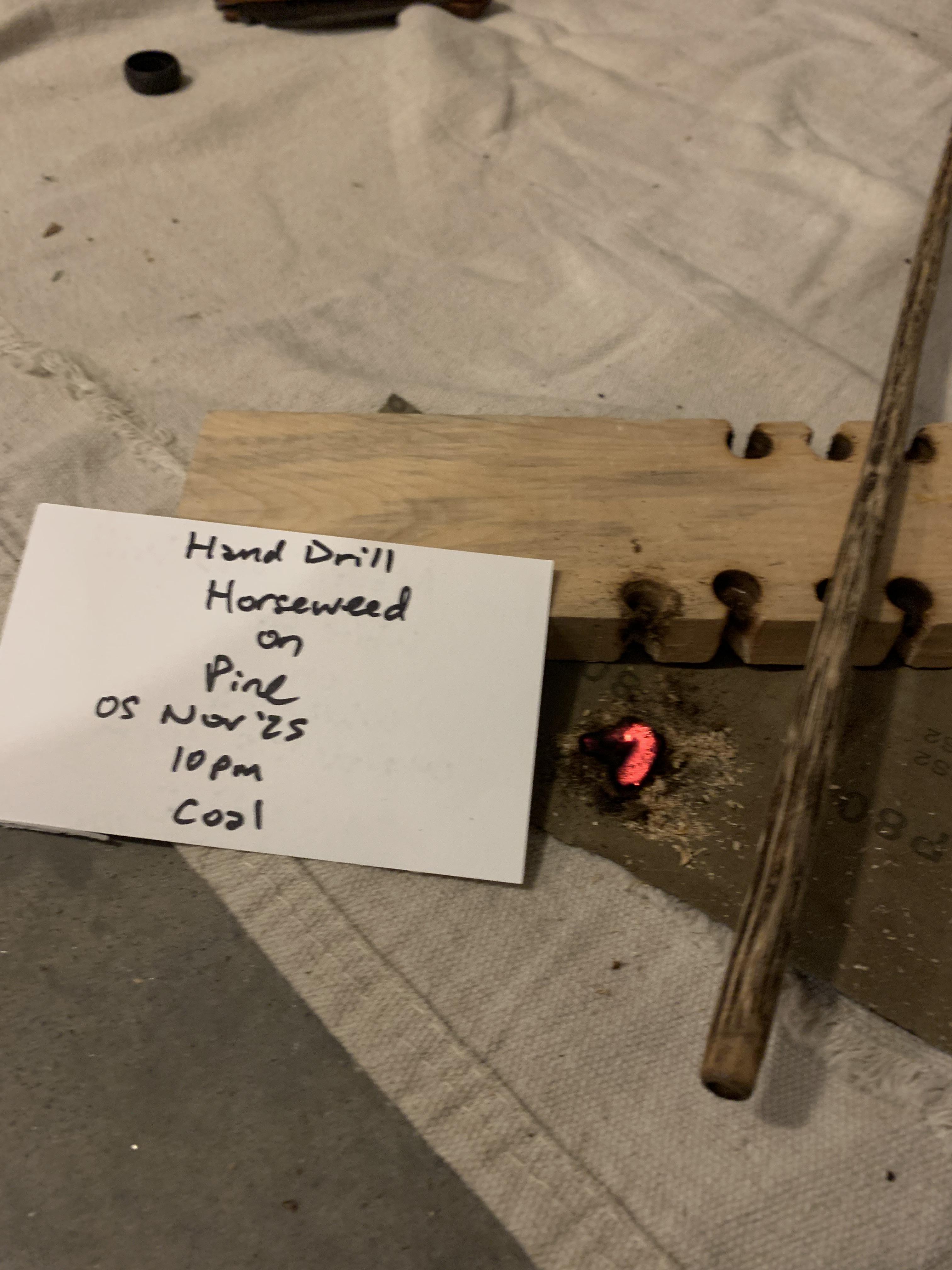 Hand Drill Coal · PHYRE DOJO