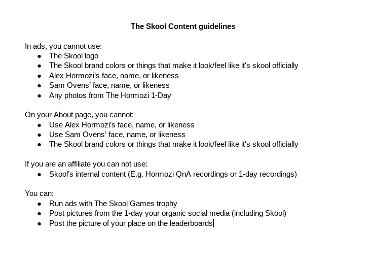 New rules for using the Skool brand · Skool Insider