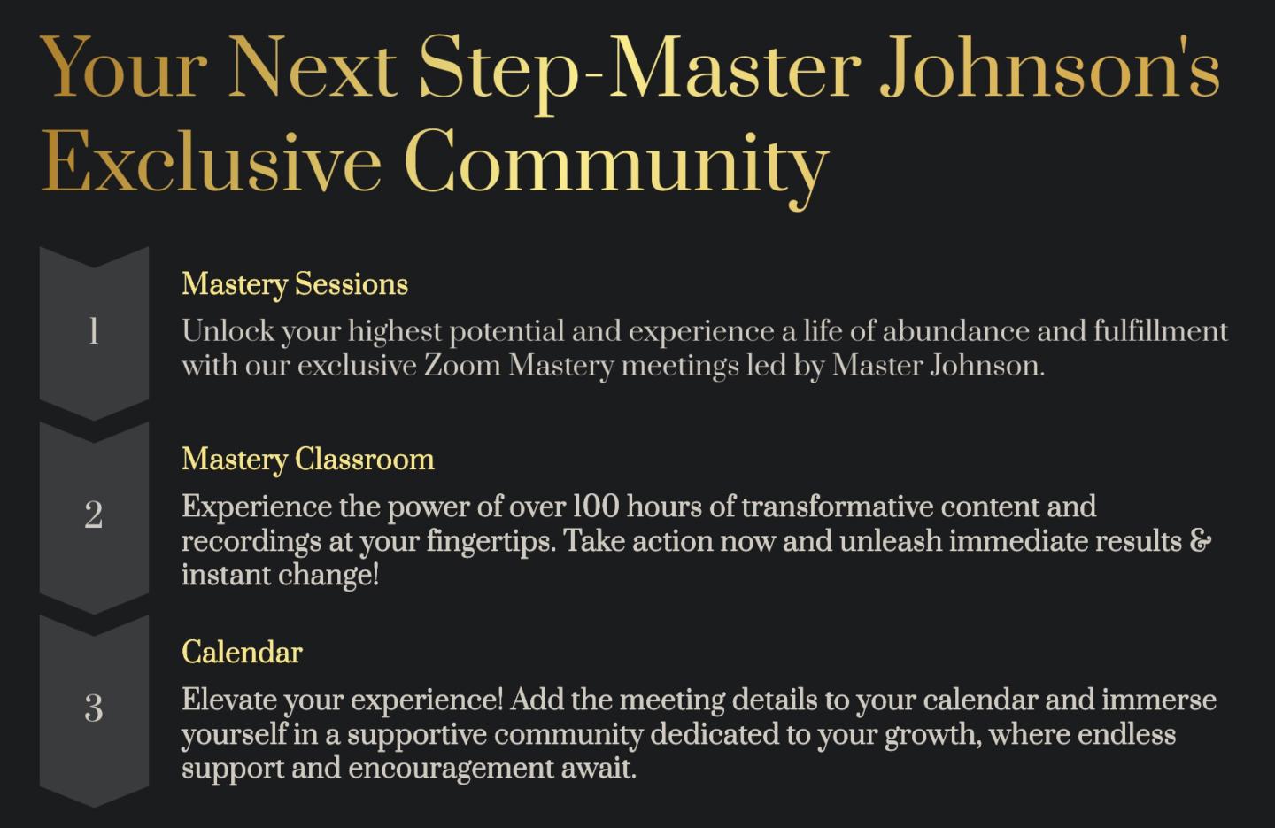 The Ascended Master Mentorship