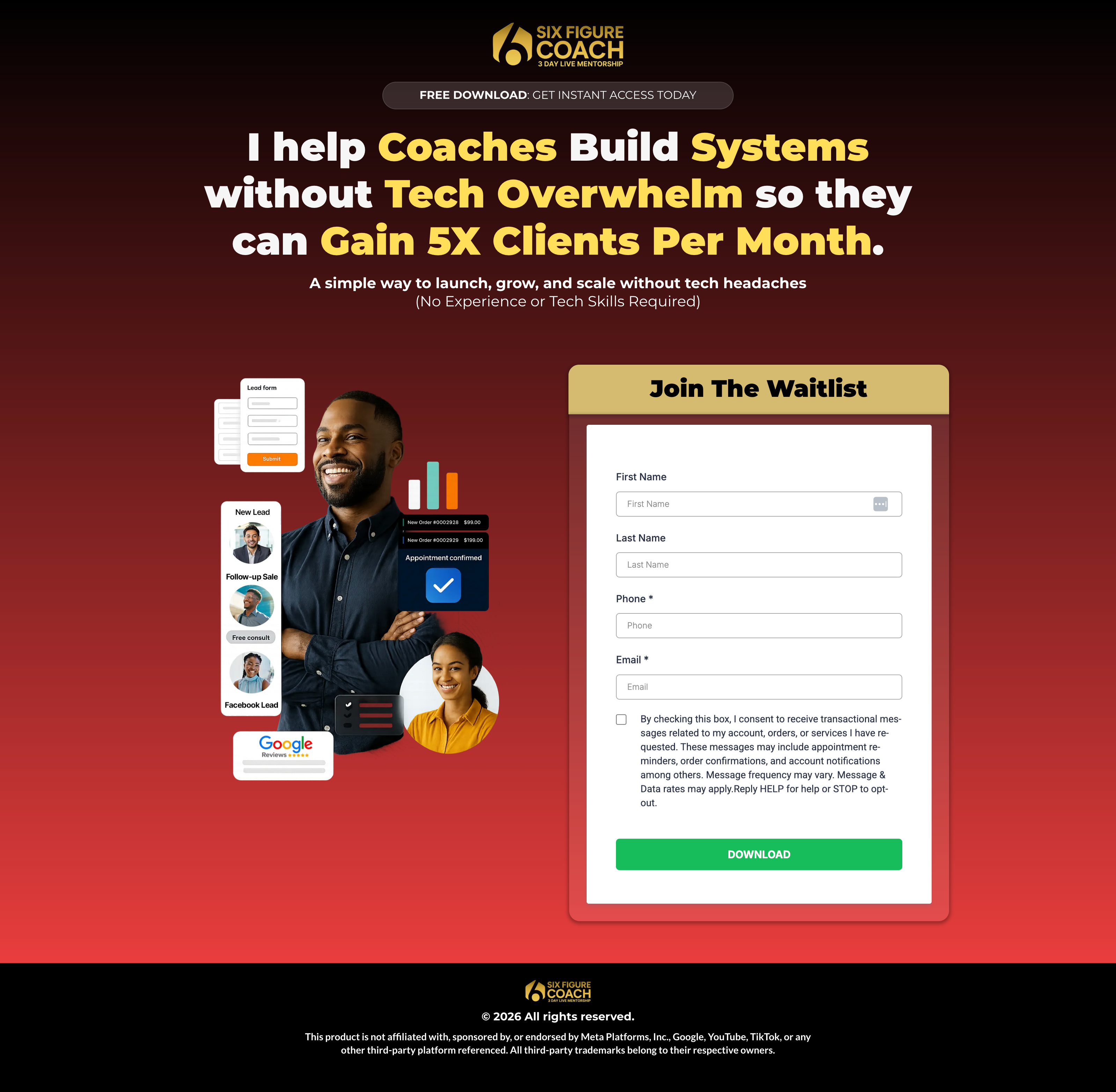 Tonight's Replay Is Posted In The Classroom · 6 Figure Coach Live