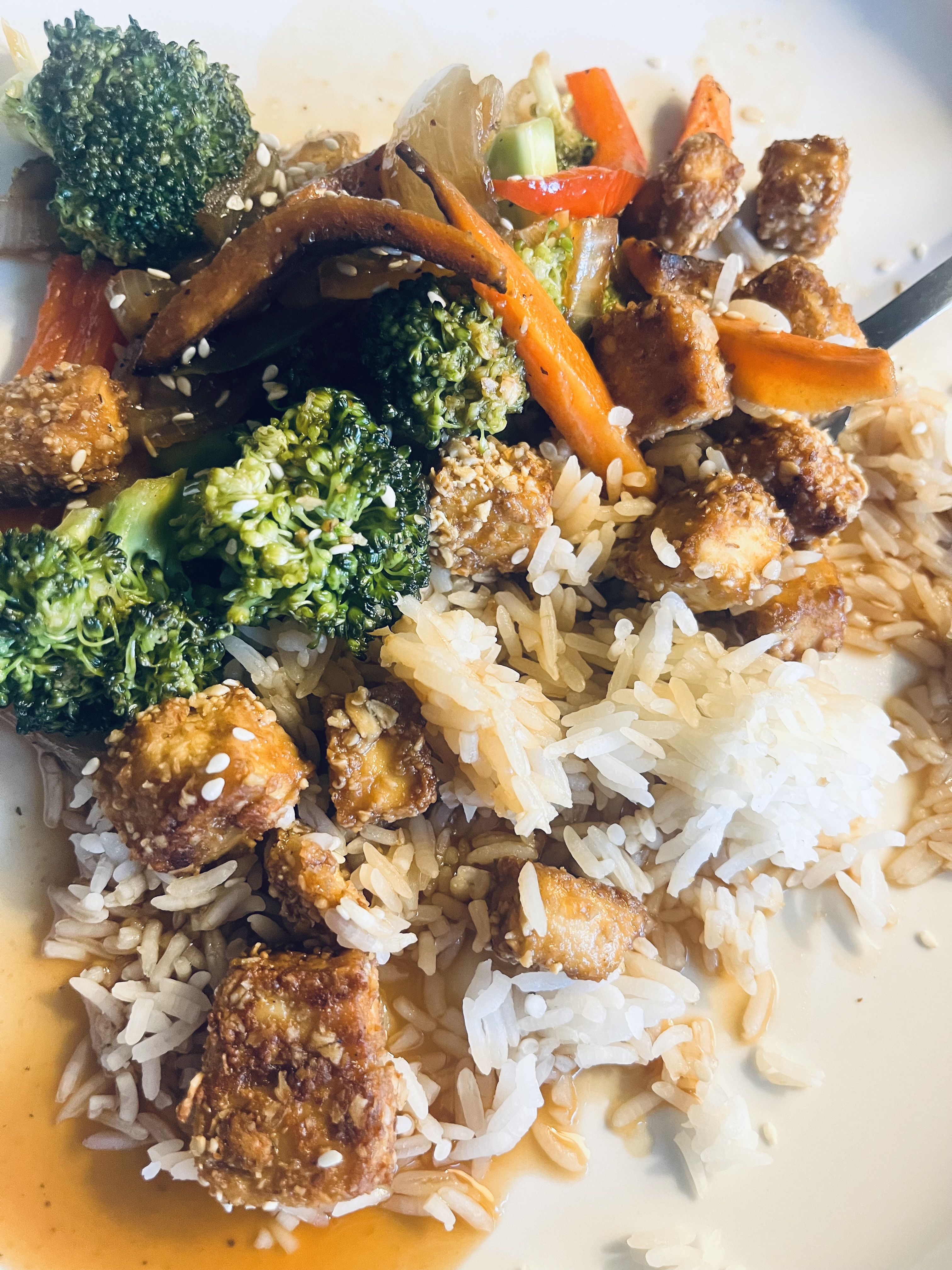 Tofu Stir Fry with Homemade Sauce · Be Well Co.
