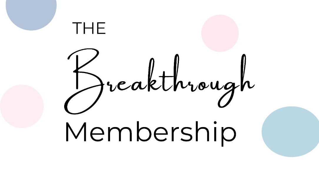 The Breakthrough Membership