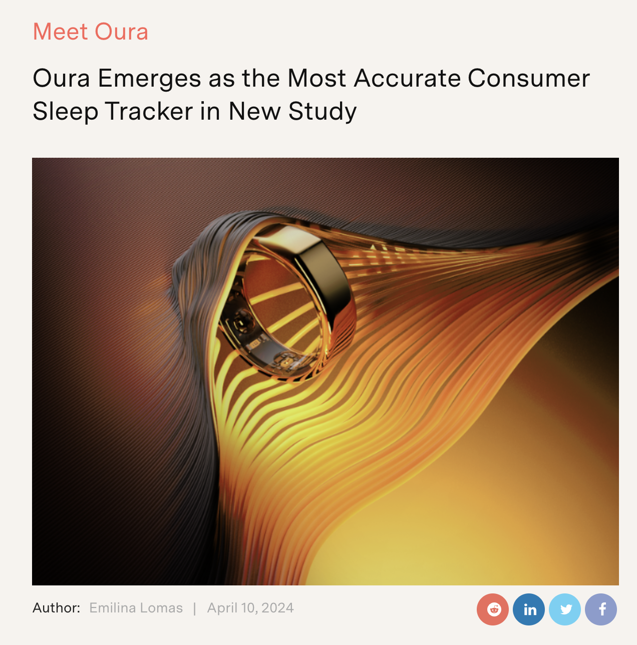 New Study Crowns Oura as the Top Consumer Sleep Tracker for Accuracy ...
