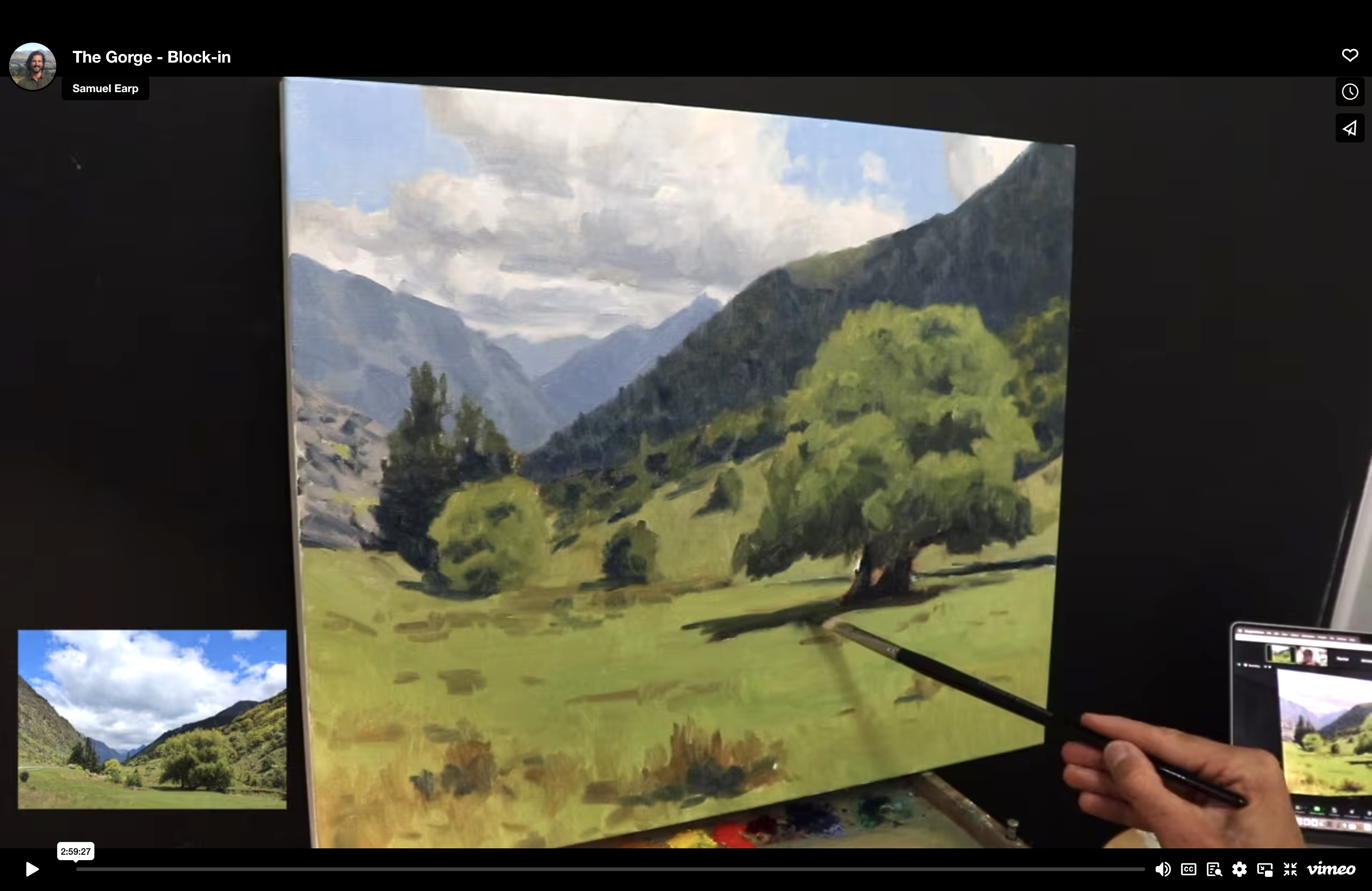 How to Start Painting A Large Landscape · Painters Hub