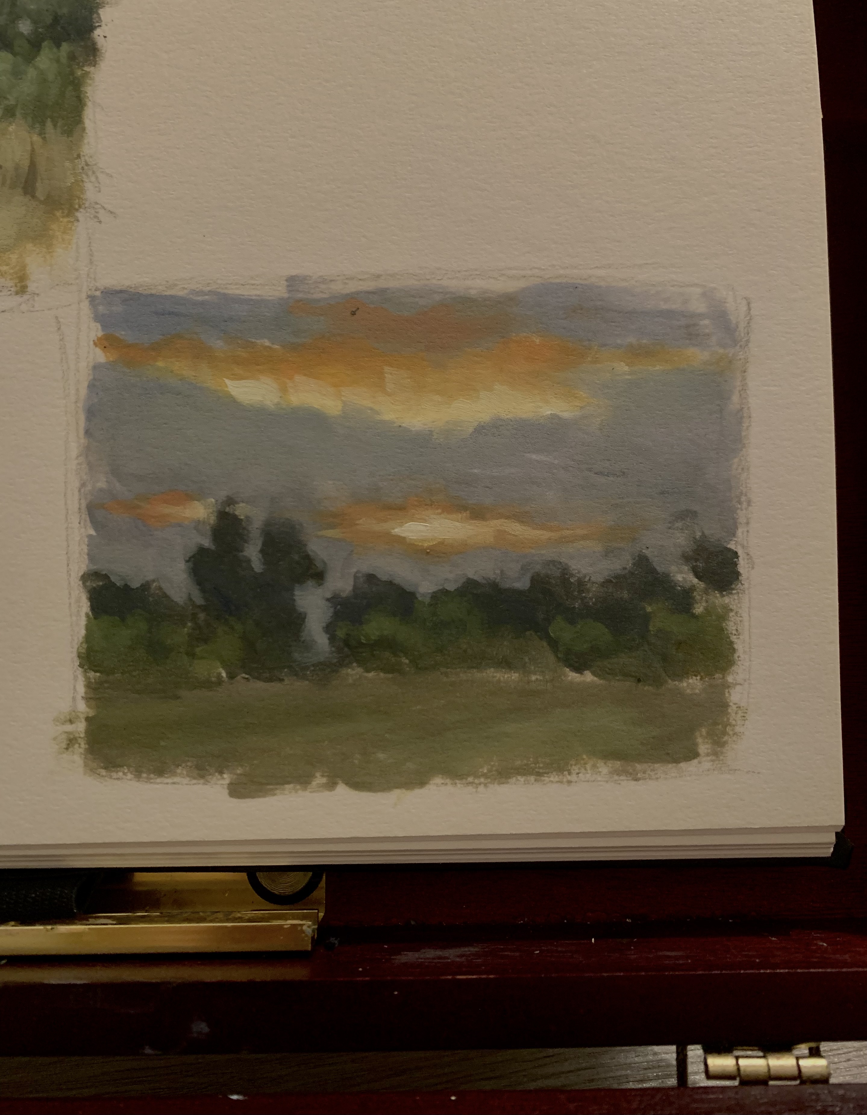 2 small landscape oil studies I did last night · Painters Hub