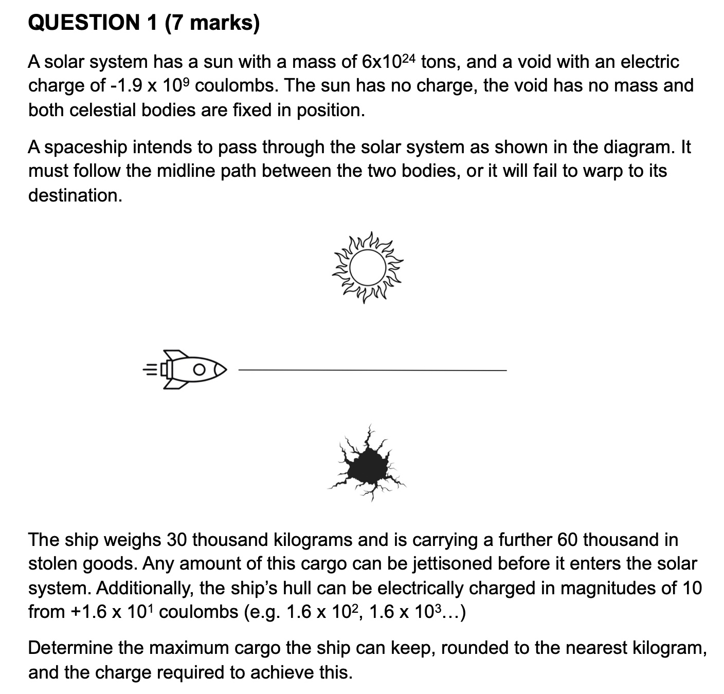 Physics Challenge Question #1 · Project 99.95