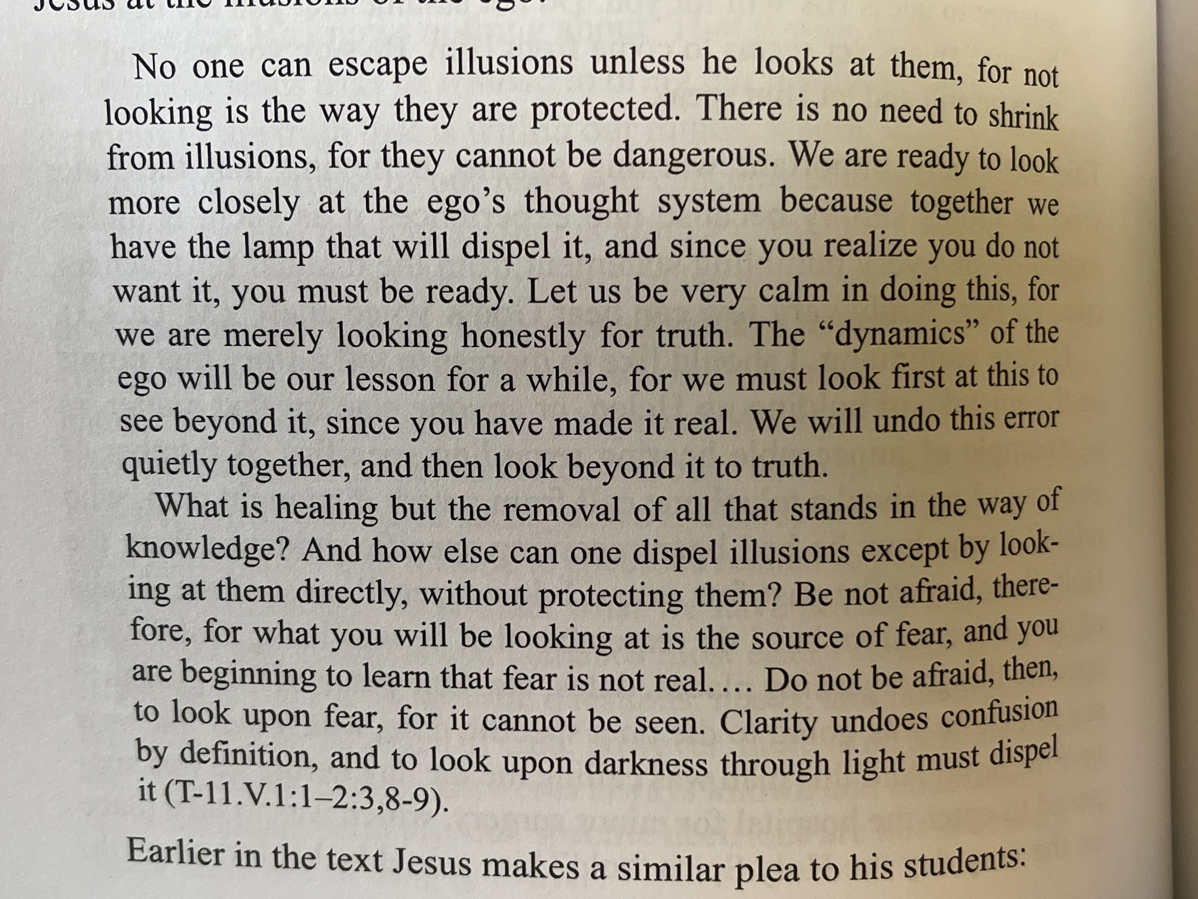 Are you open to the challenge Jesus clearly states in ACIM as the path ...