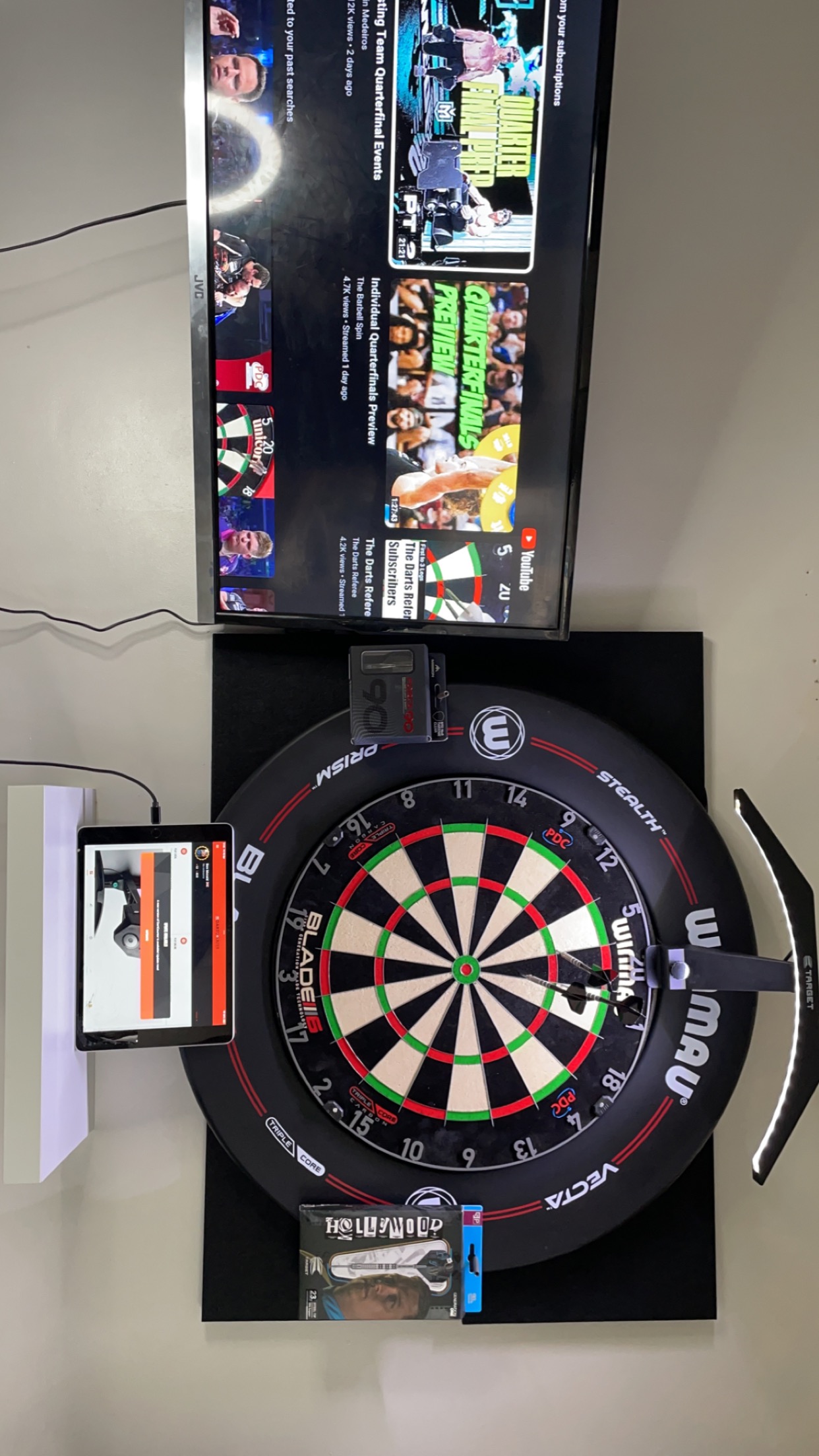 Setup · The Darts Room