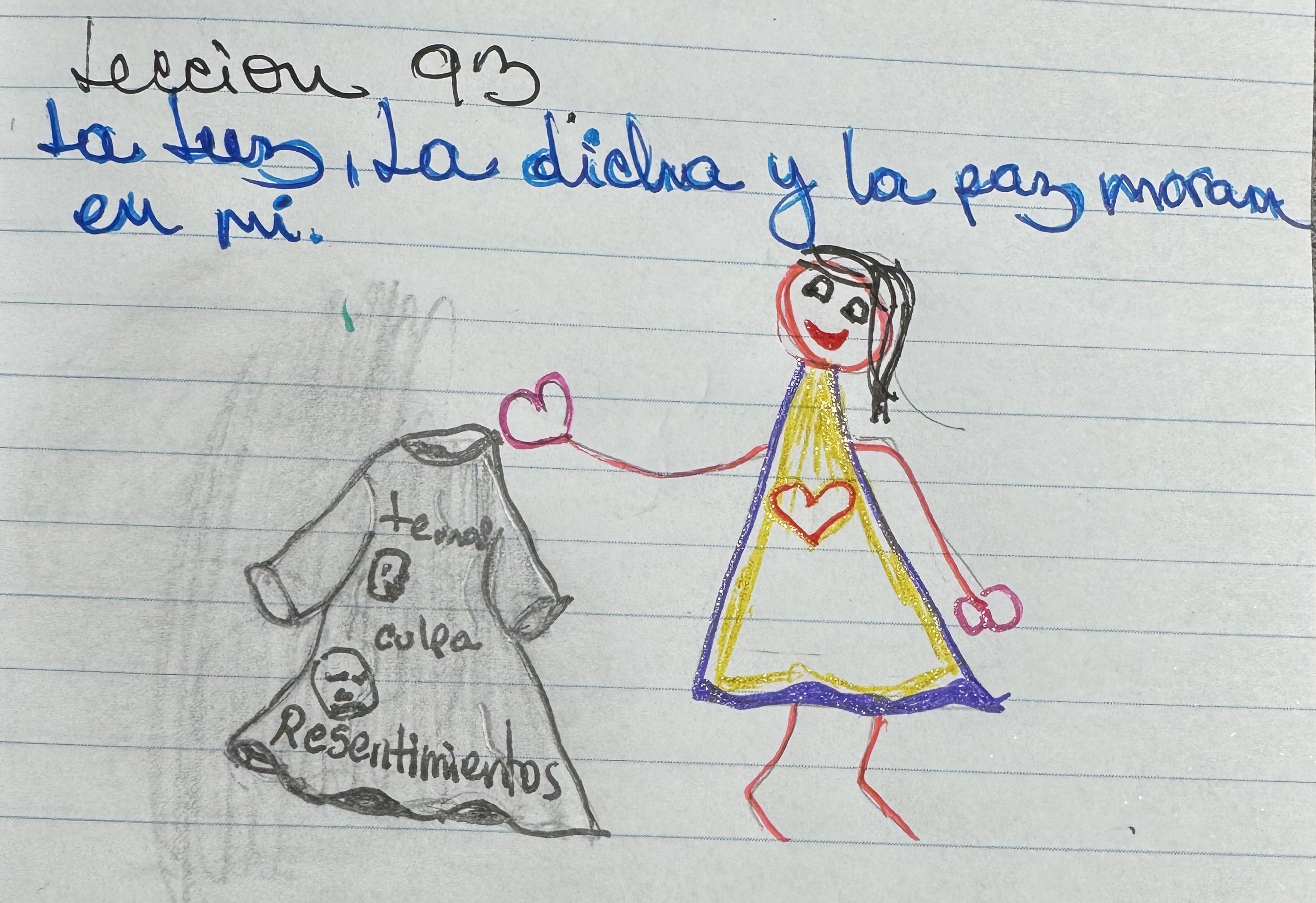 UCDM Lección 93 La luz, la dicha y la paz moran en mi · El Gym para el Alma