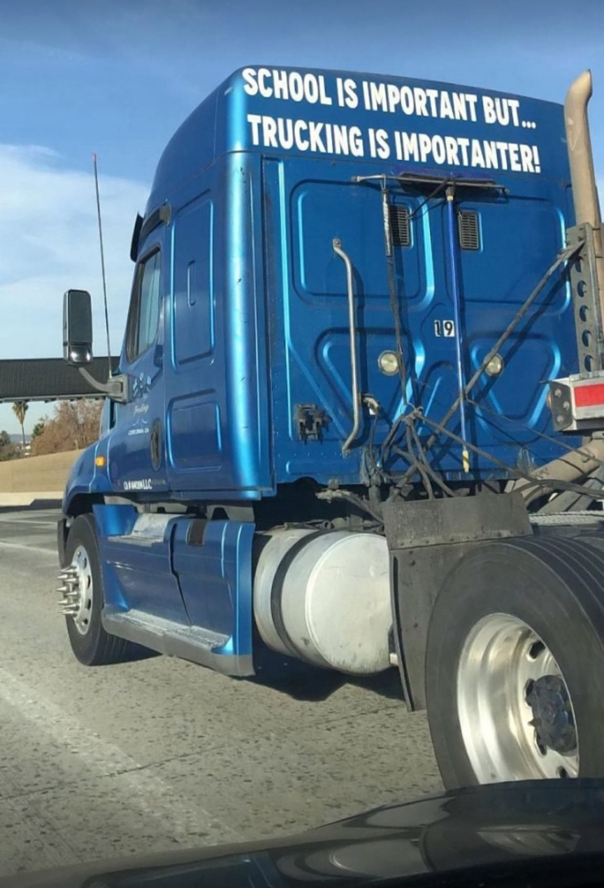 Look this guy can’t spell! Lol · Freight Group