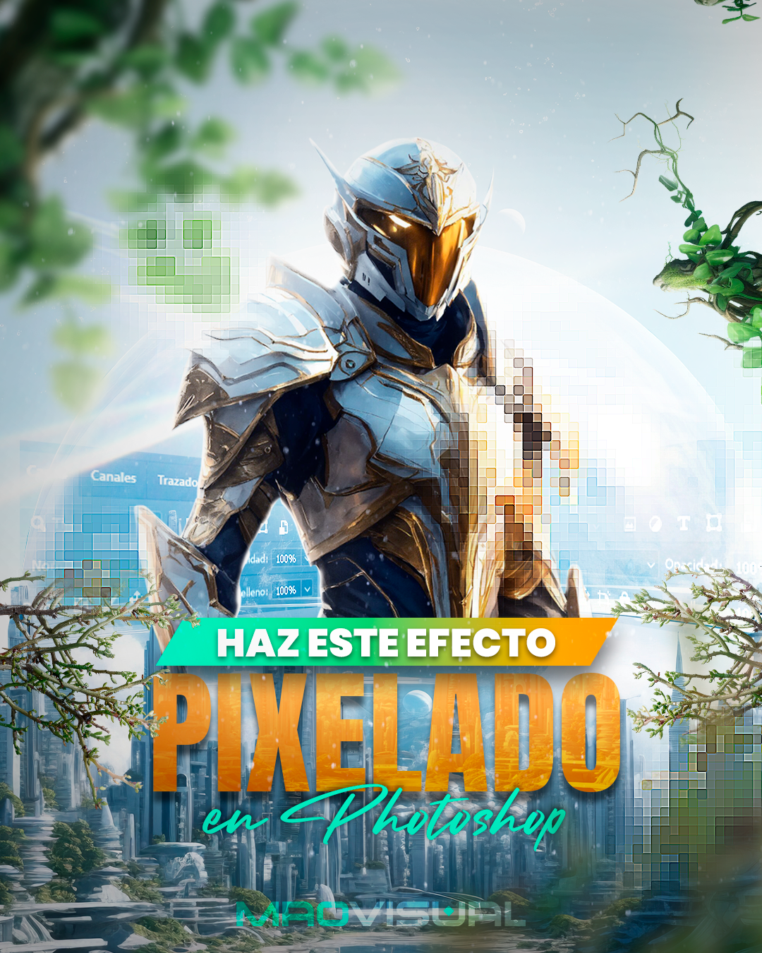 Tutorial de efecto pixelado · Kreavix Start | Design Academy