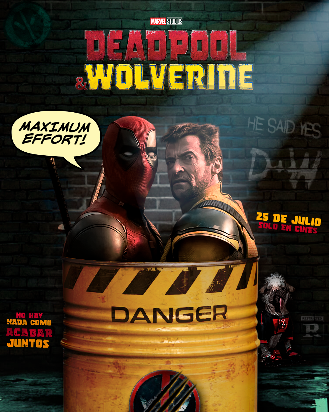 Diseño de Flyer - Batalla Deadpool and Wolverine · Kreavix Start ...