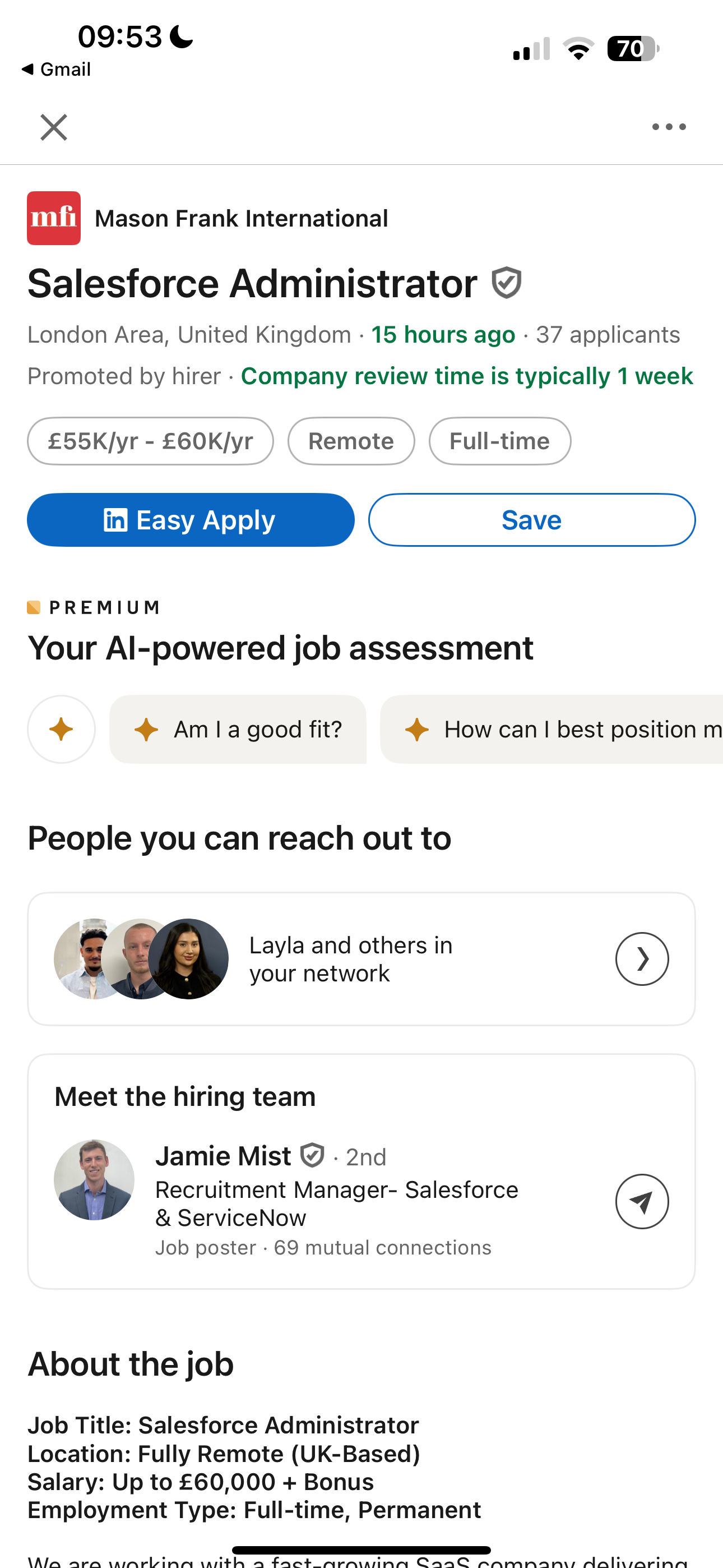 New Fresh Fully Remote Salesforce Admin Job: Salary - £55K/yr - £60K/yr ...