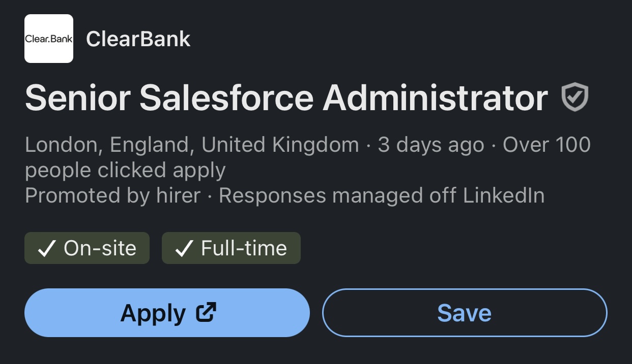 Job Opportunity Alert 🚨 · Pathway To Salesforce (PTS)