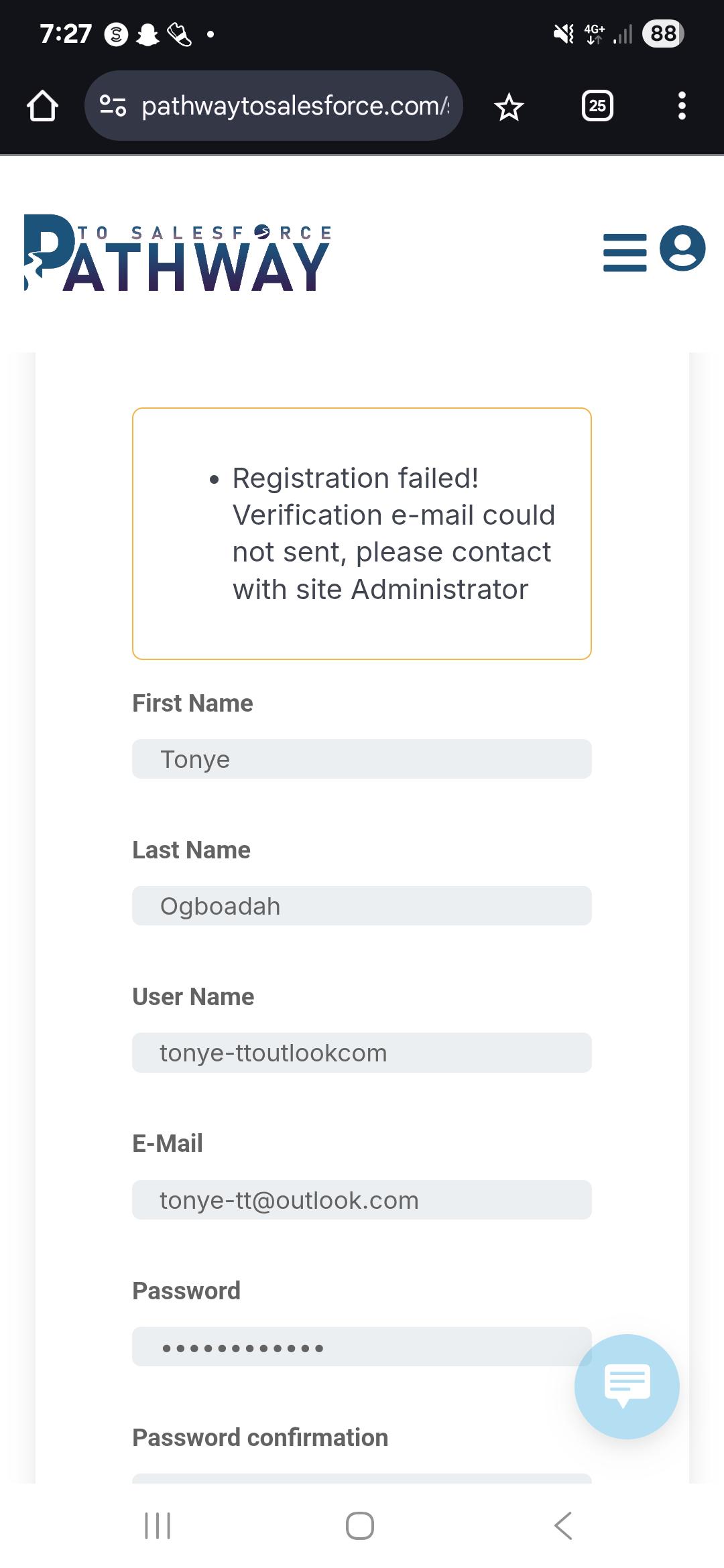 Login Access · Pathway To Salesforce (PTS)