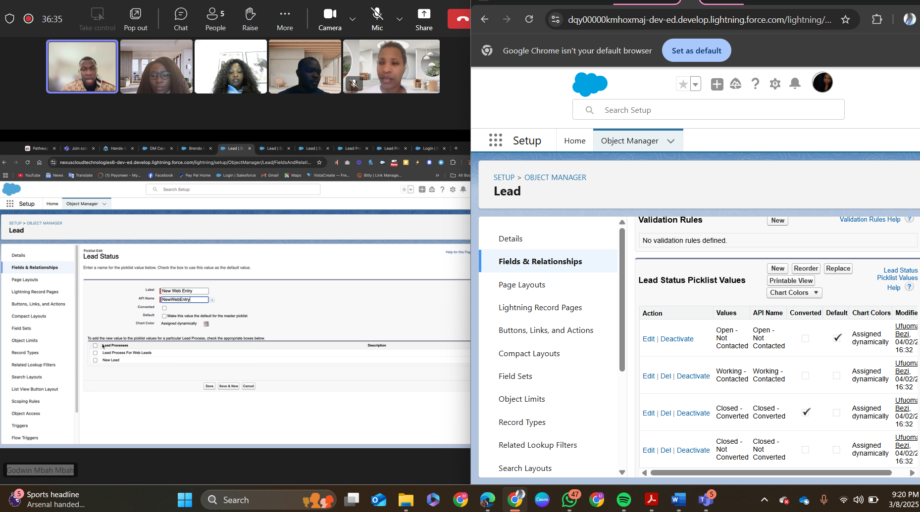 Class Live · Pathway To Salesforce Pts