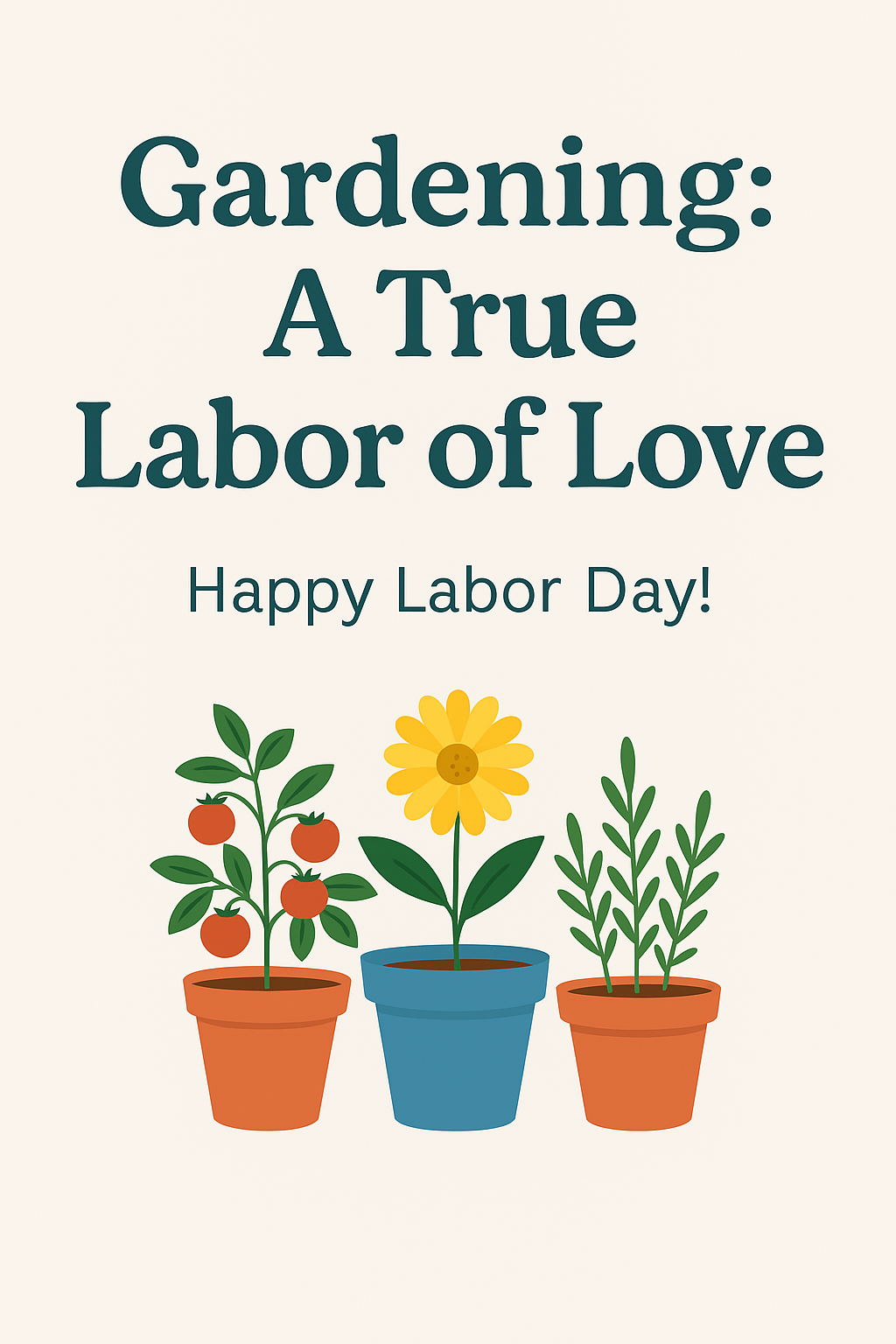 🌱 Celebrate Labor Day in Your Garden! · The Potted Garden Society
