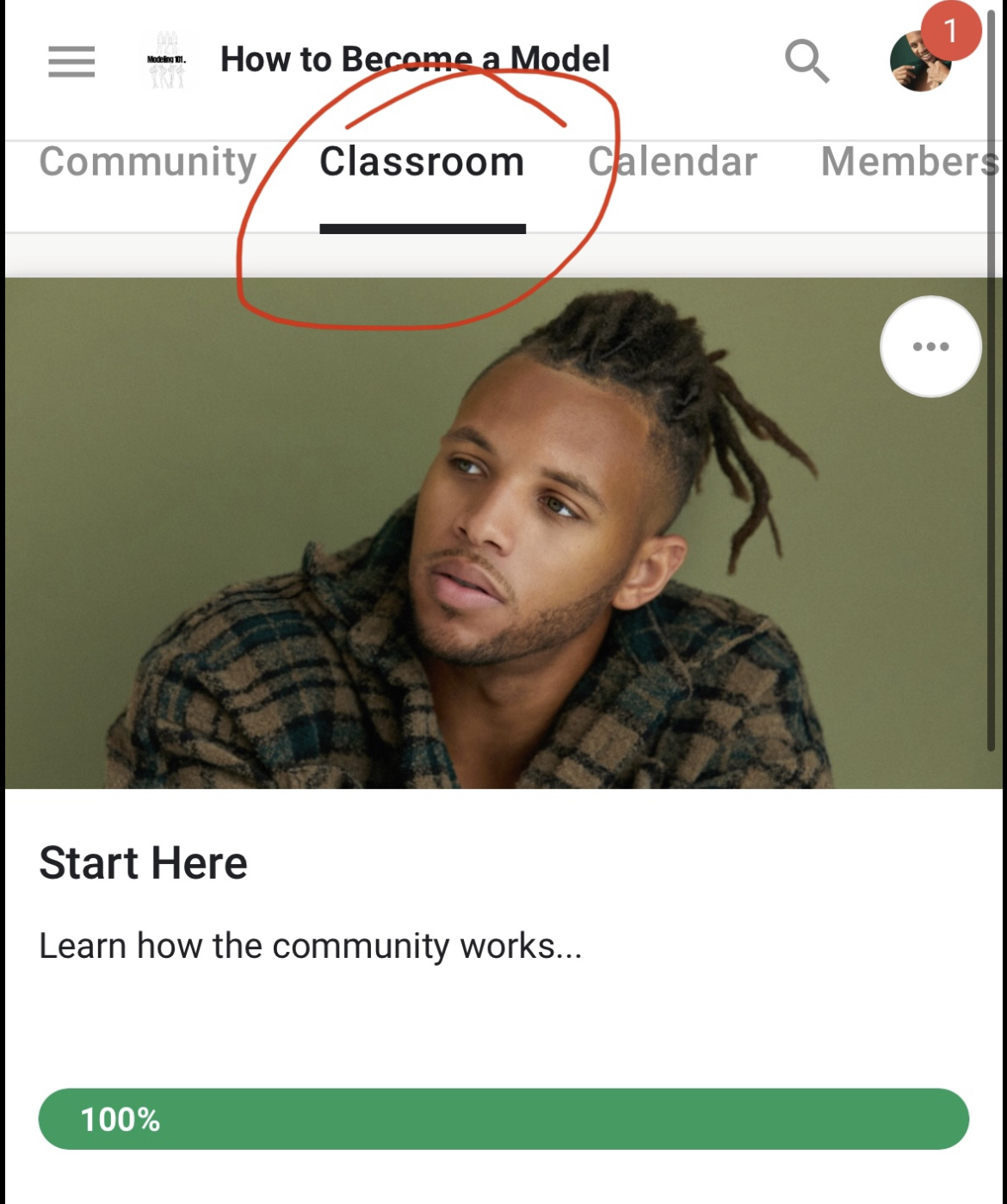 ⤴️Classroom Tab⤴️ · How to Become a Model