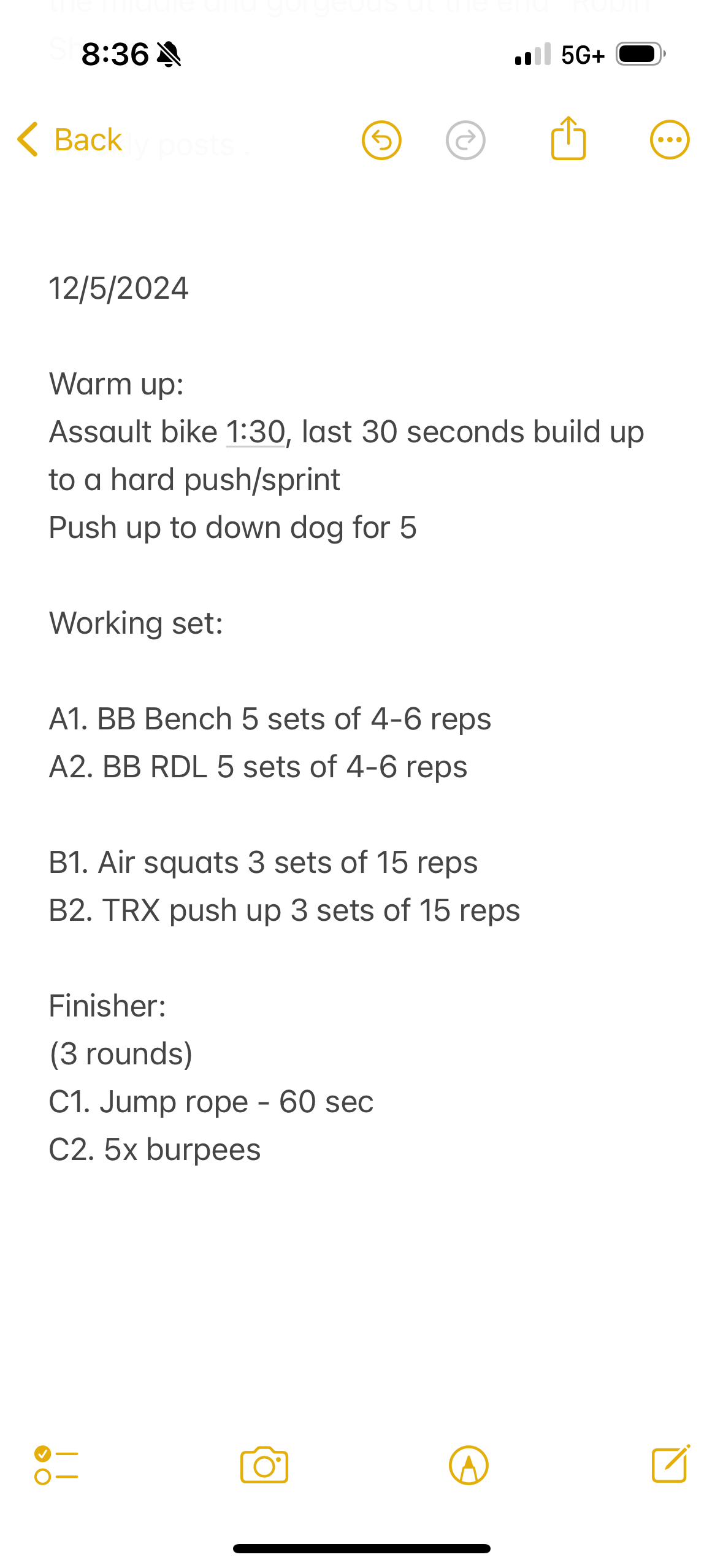 Workout #1 · Move of the Day!