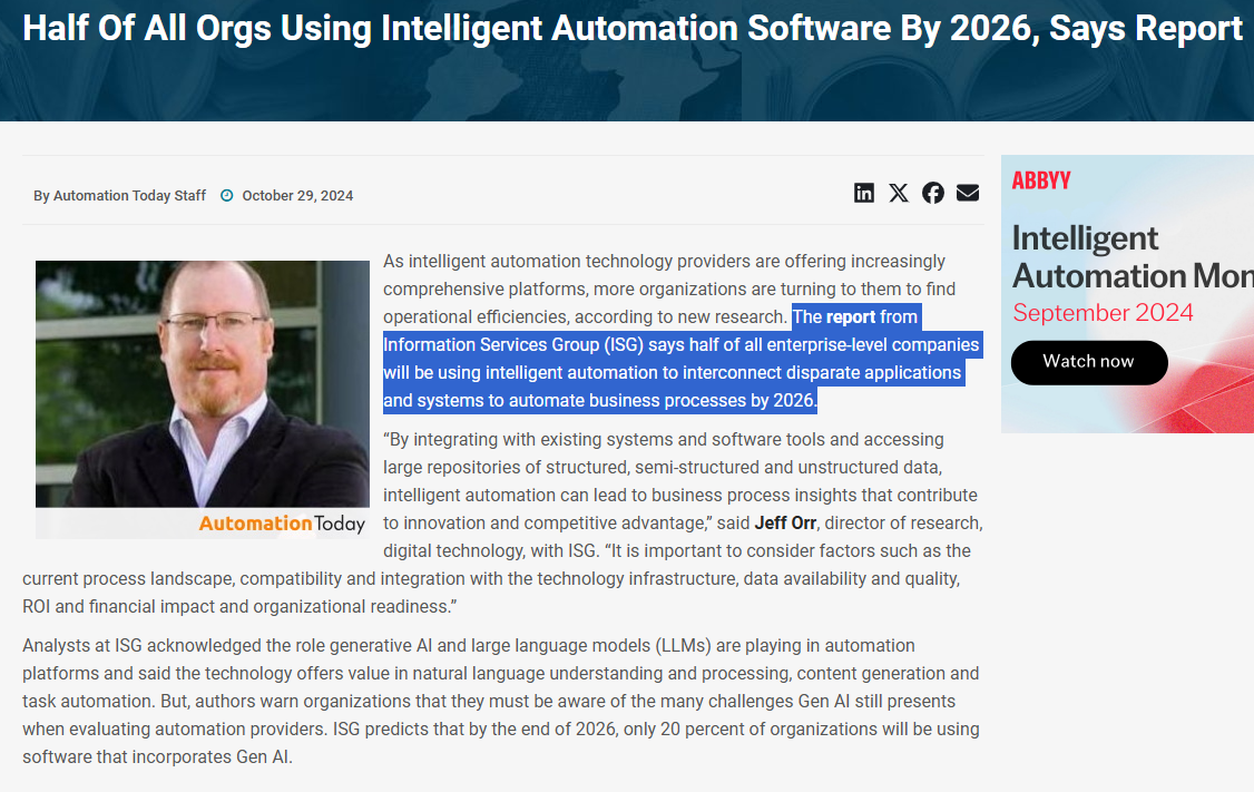 Half of all companies are expected to be using RPA by 2026! · RPA University