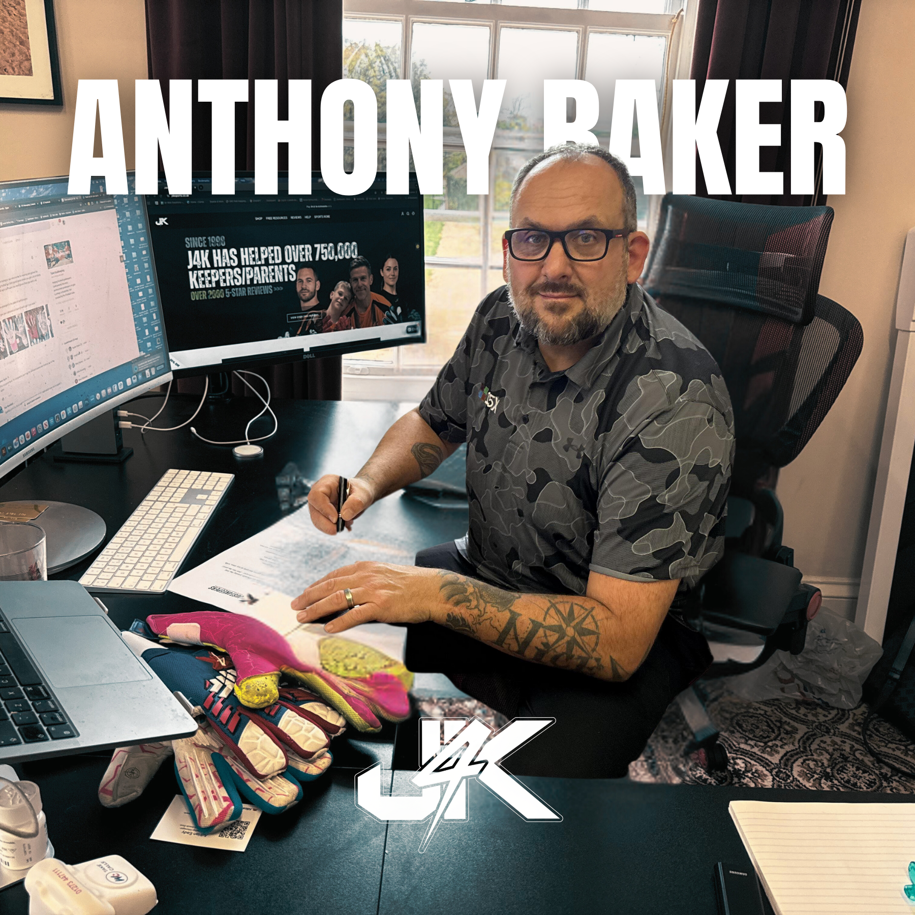 Welcome To The J4K Team Anthony 👊 · Total Goalkeeping
