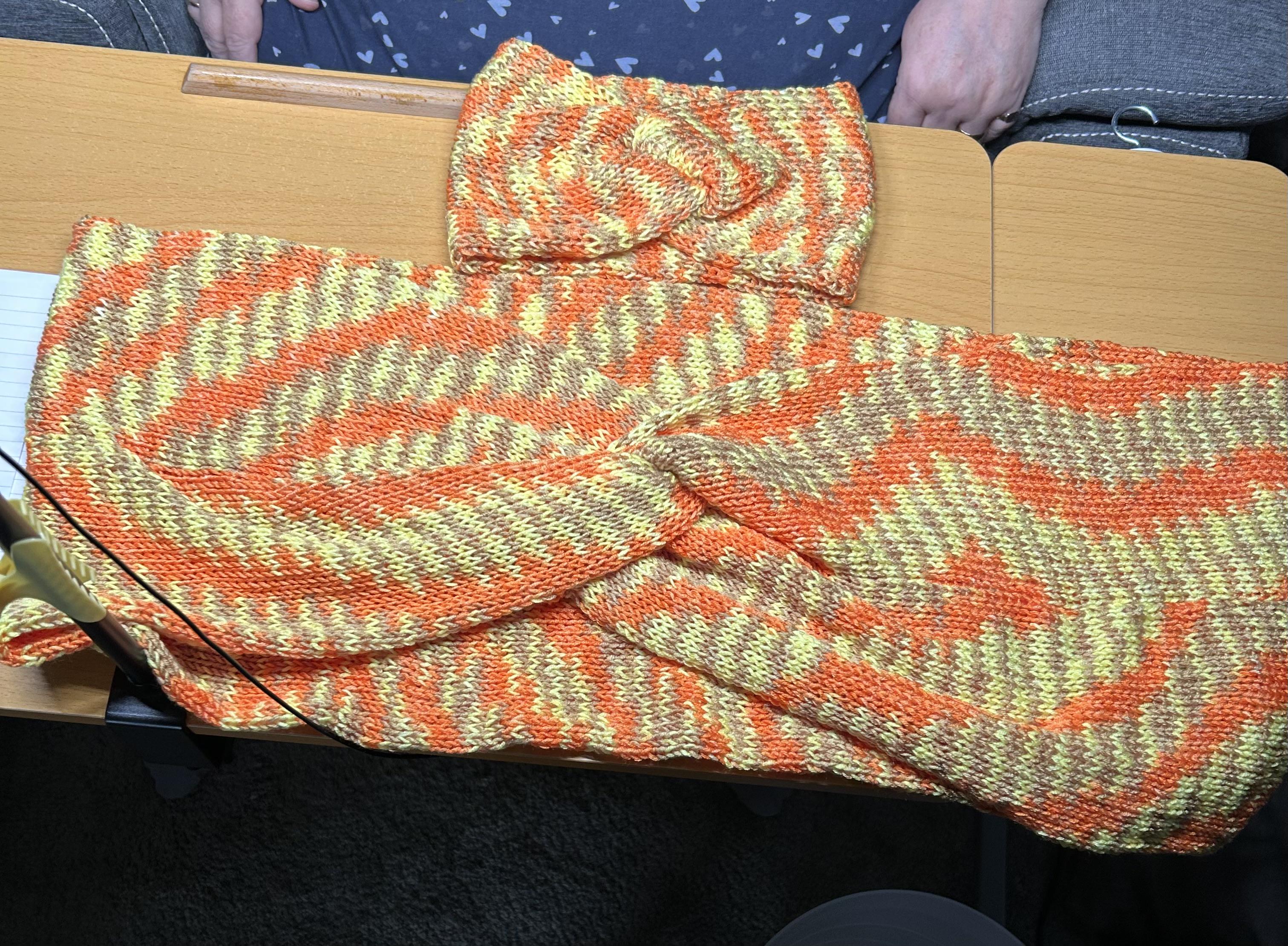 More stash projects · Circular Machine Knitting Addi