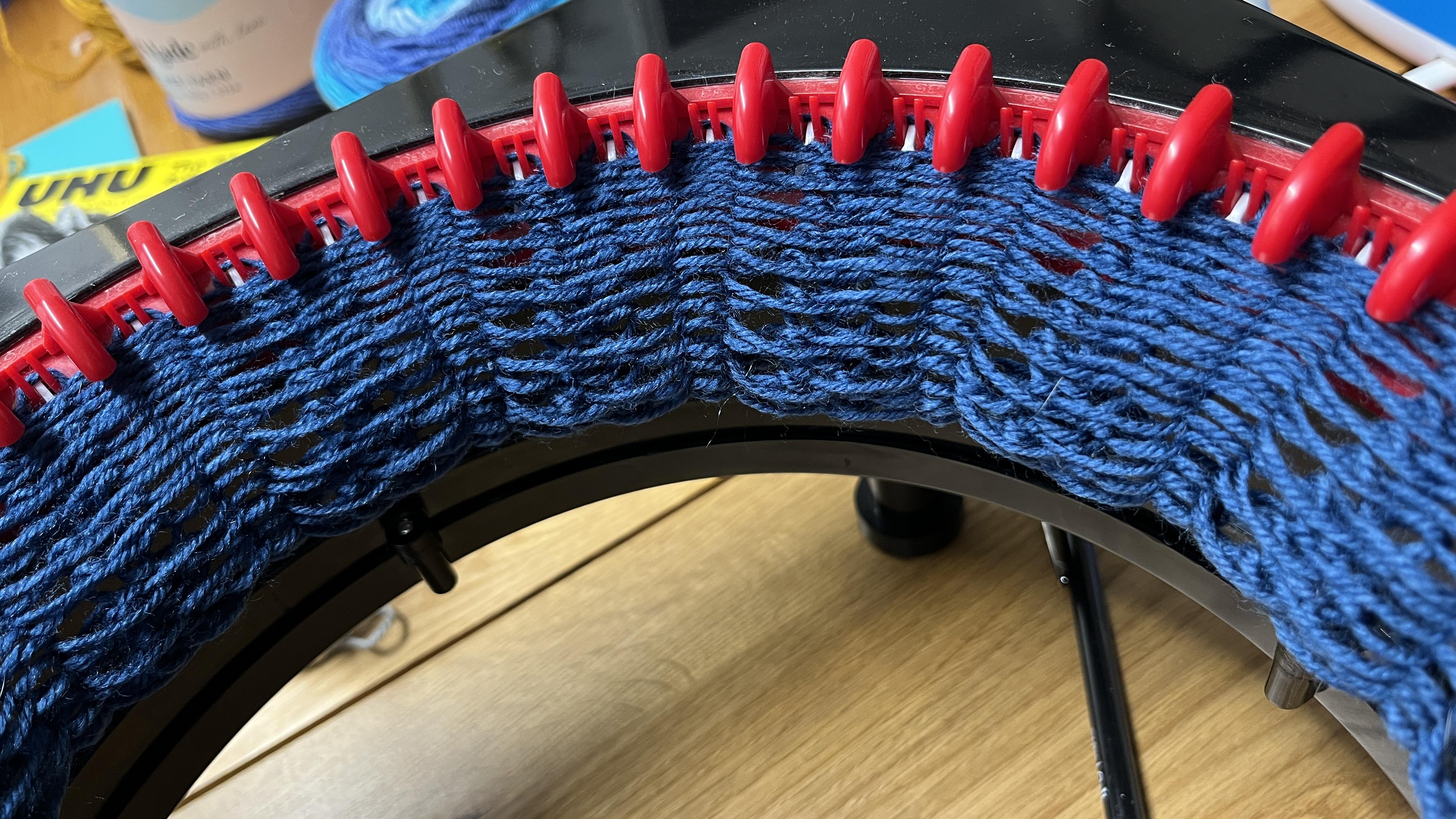 Obsessed with patterned stitches · Circular Machine Knitting Addi