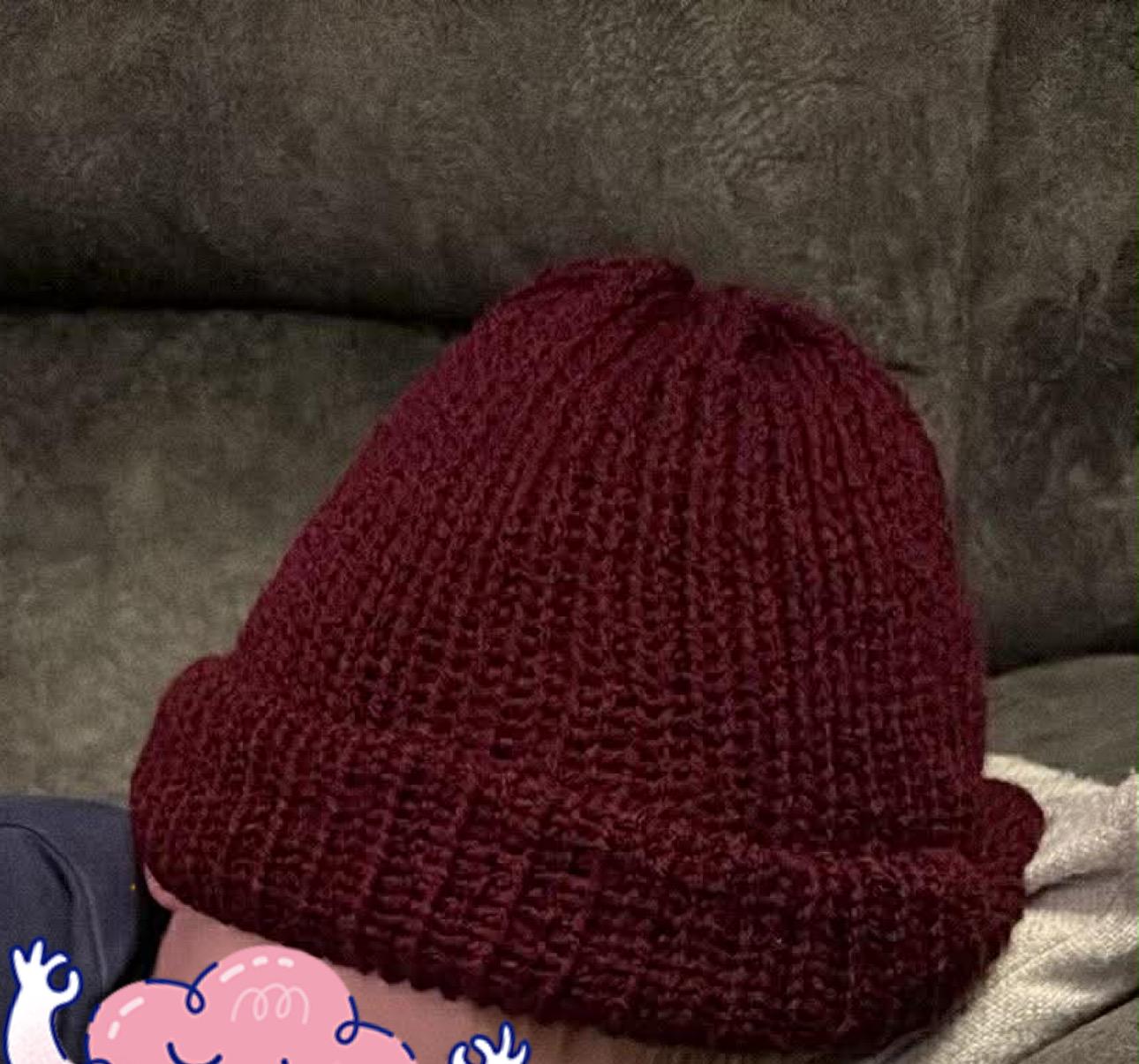 My very first hat · Circular Machine Knitting Addi