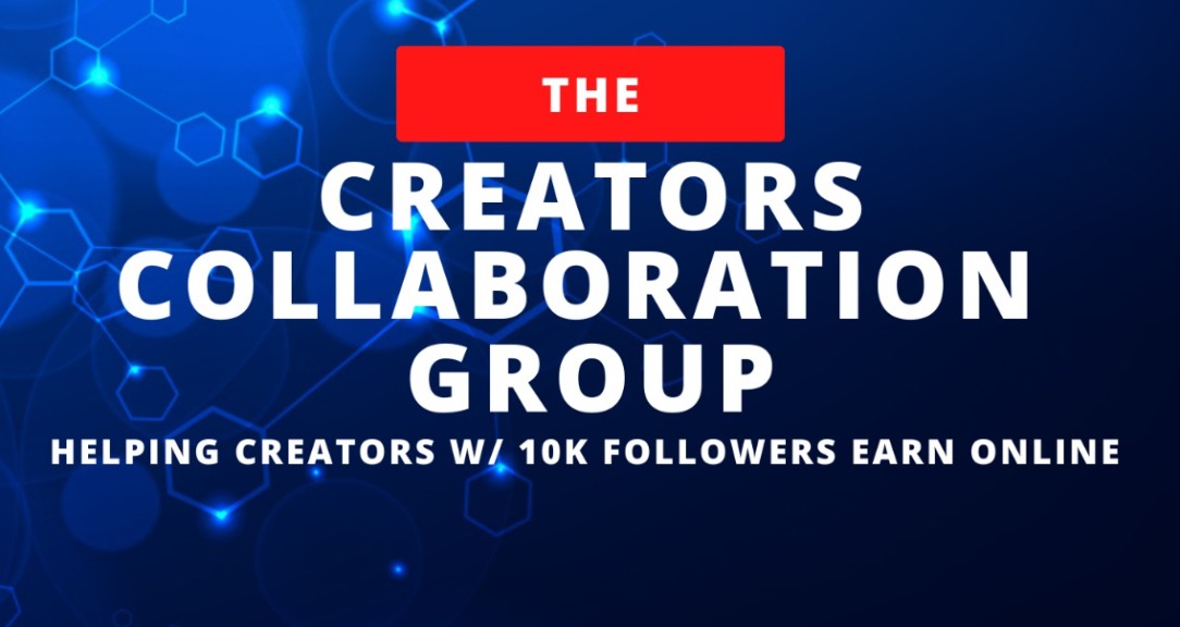 Welcome to The Creators Collaboration Group! 🎉 · Creators Collaboration ...