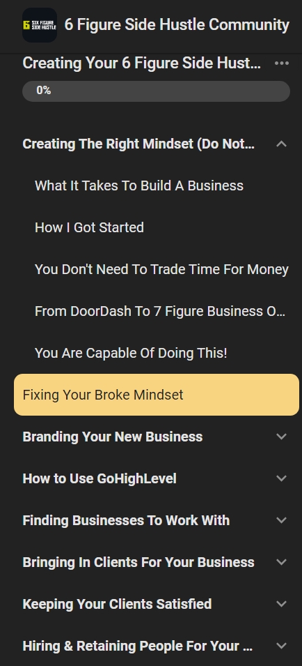 6 Figure Side Hustle Community