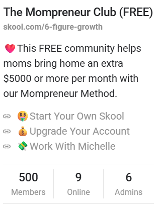 CELEBRATING 500 MEMBERS!!! · The Mompreneur Club 🌸