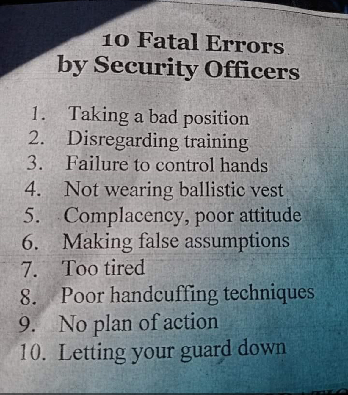 Random Thoughts · Security Insider Strategies