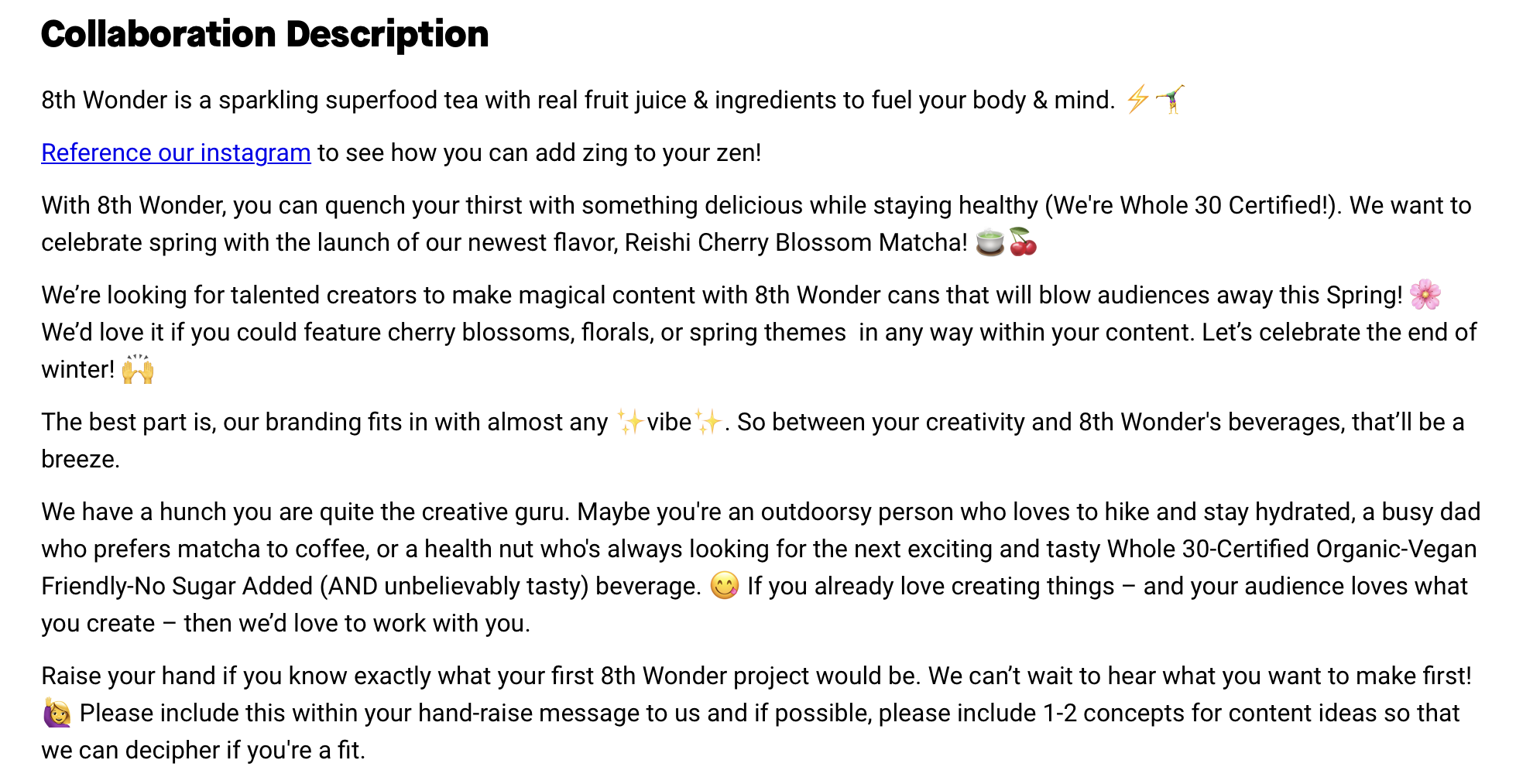 Brand: 8th Wonder Tea · AI Authority Creators™