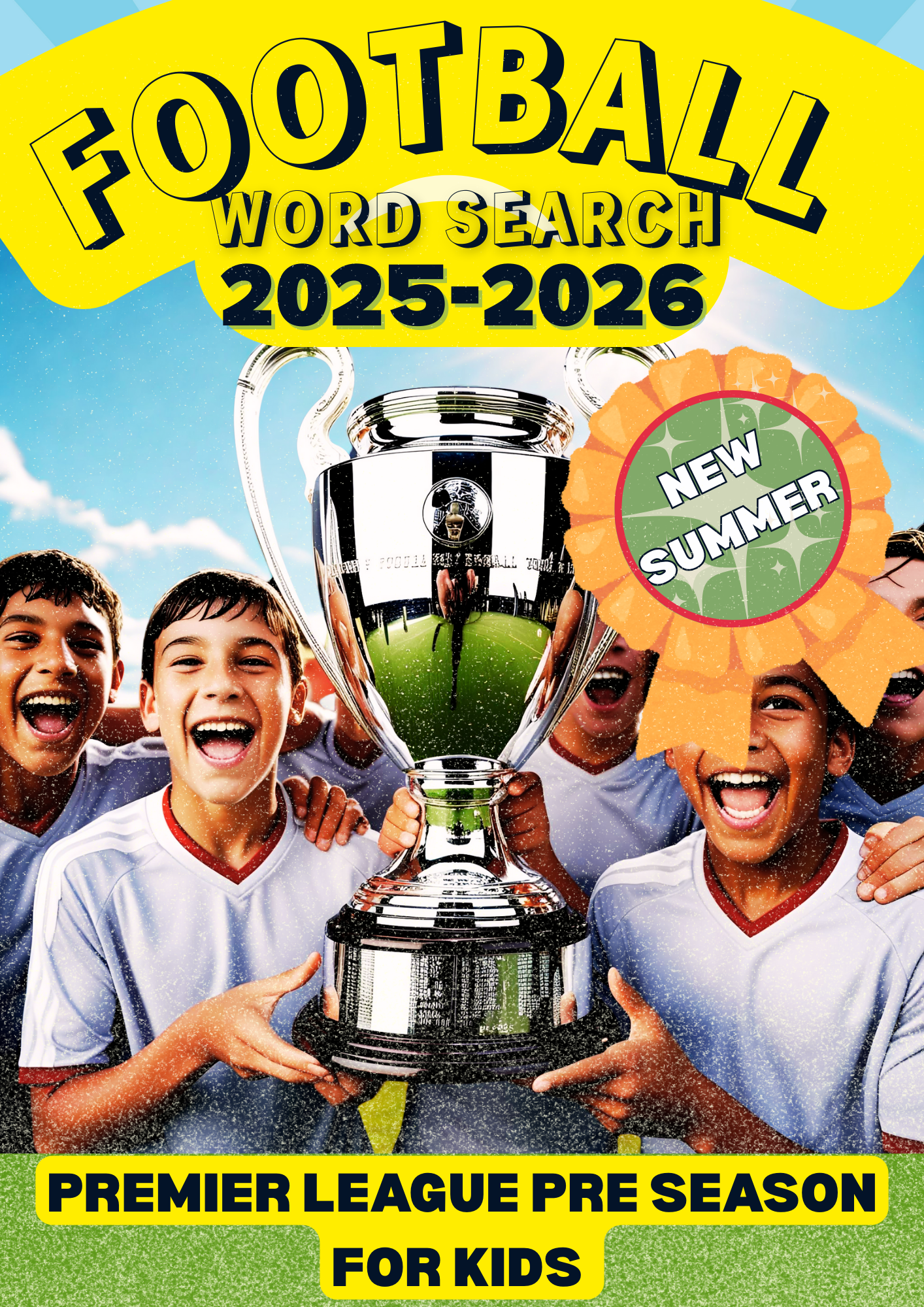 Book cover for football WORDsearch · Book Boss Academy - Skool Room