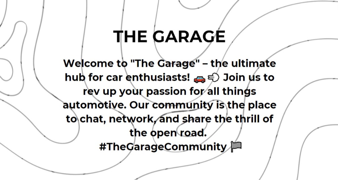 Calendar · The Garage